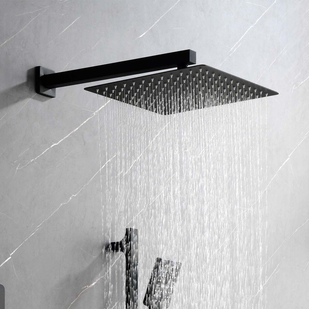 Blisstyle Shower System with Shower Head Hand Shower Slide Bar ...