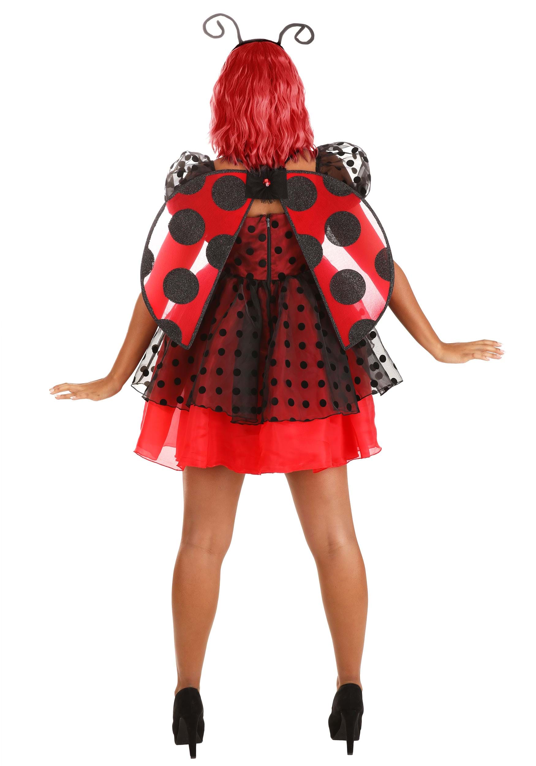 HalloweenCostumes.com FUN Costumes Women's Flirty Ladybug Costume Dress ...