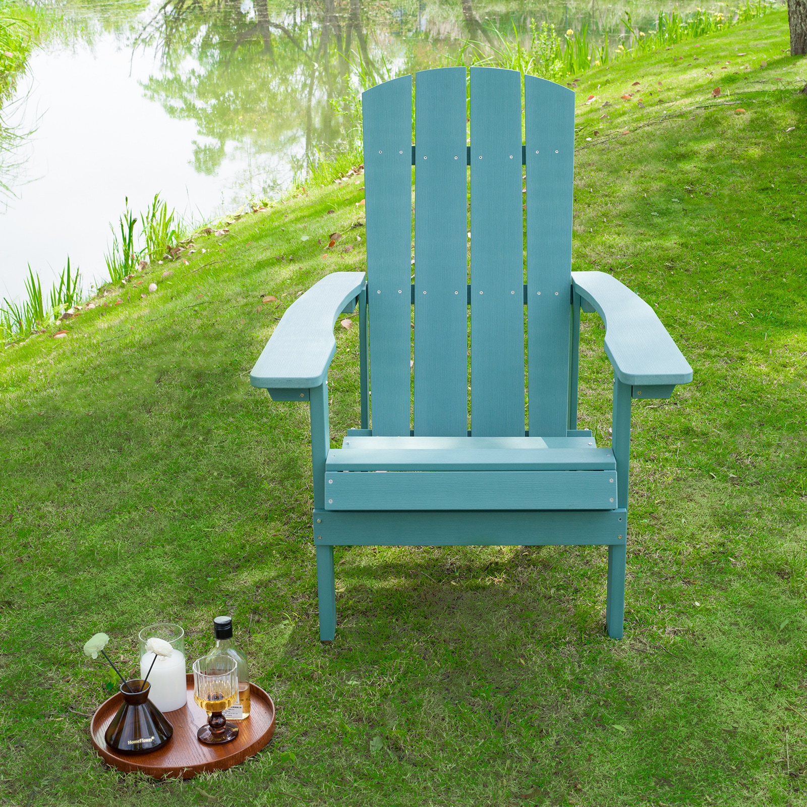 Light blue adirondack chairs store