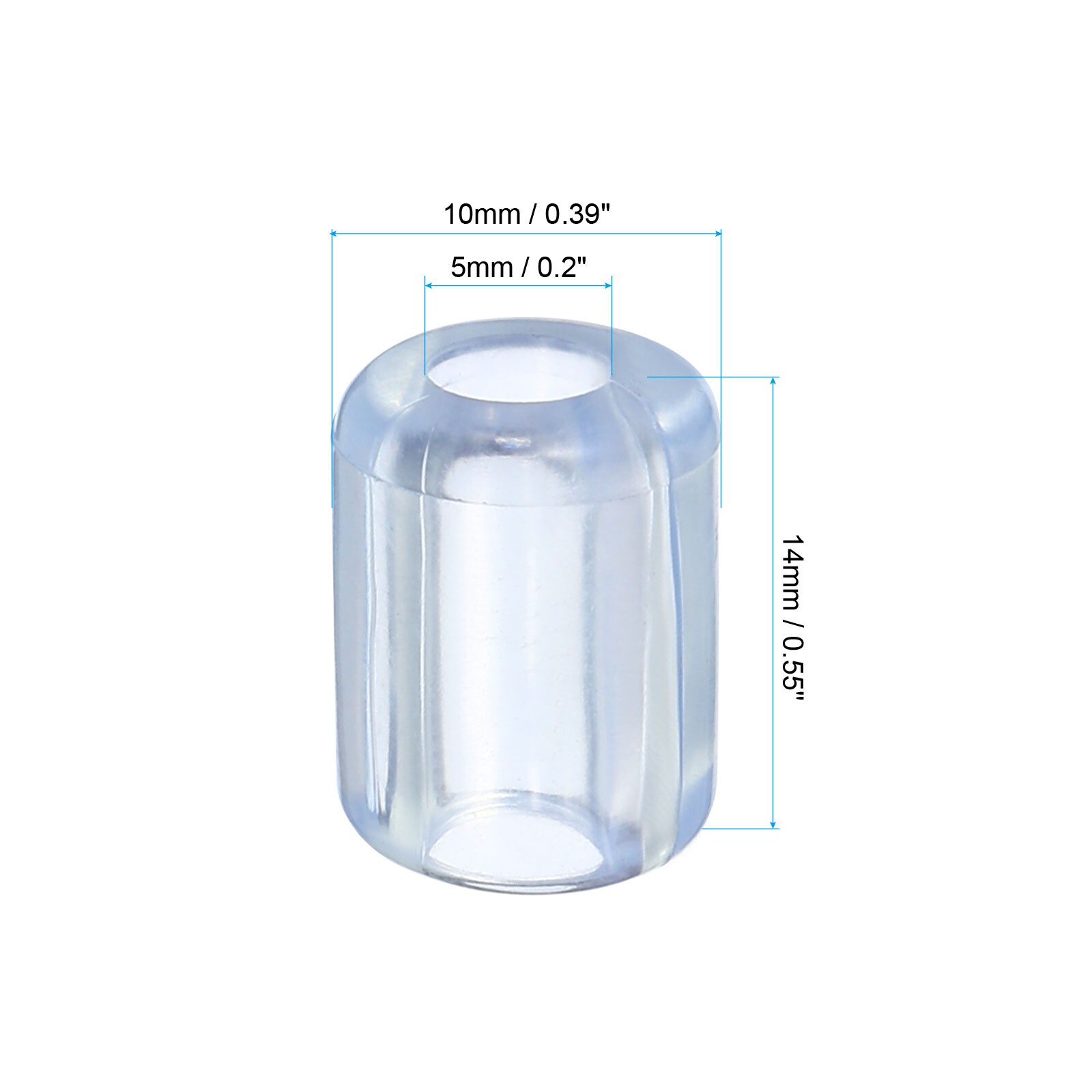 PATIKIL Kitchen Sink Rack Feet 30 Pack 5mm ID x 10mm OD Plastic Sink ...