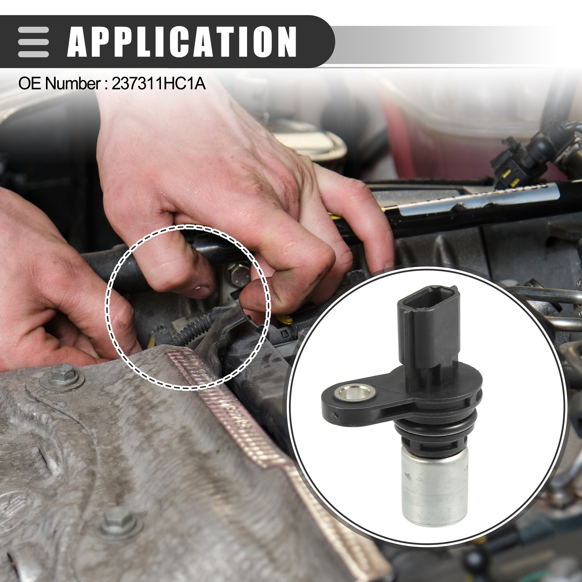 Unique Bargains CPS Sensor Engine Camshaft Position Sensor for Nissan ...