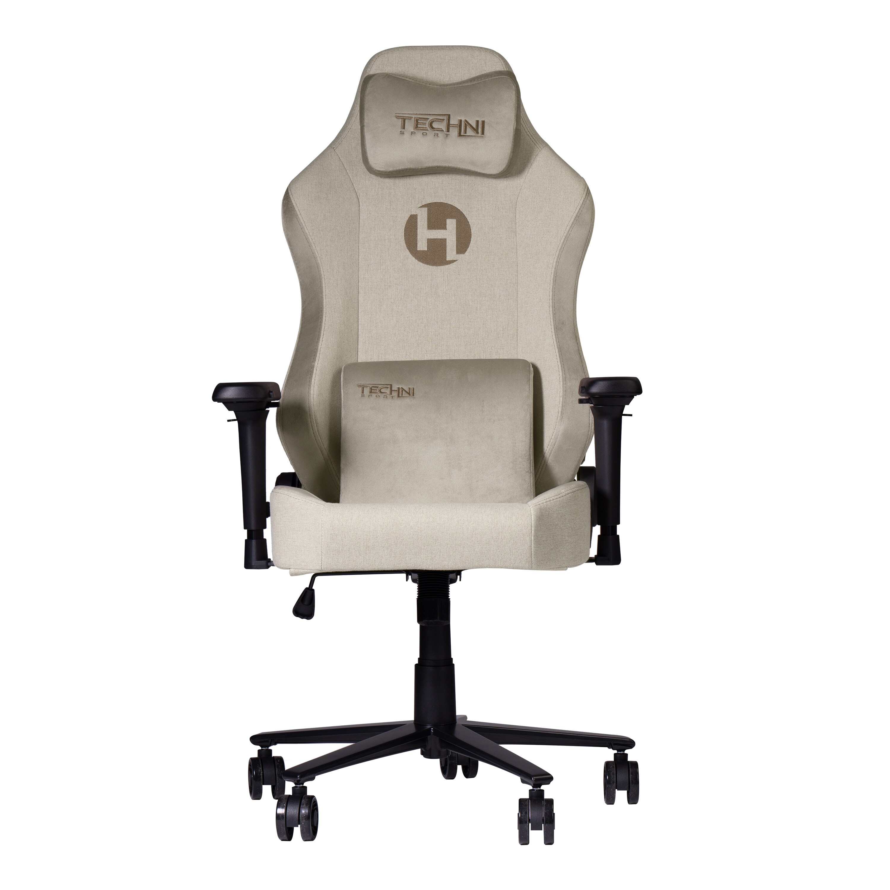 Techni Sport Experience gaming luxury with this black or beige fabric ...