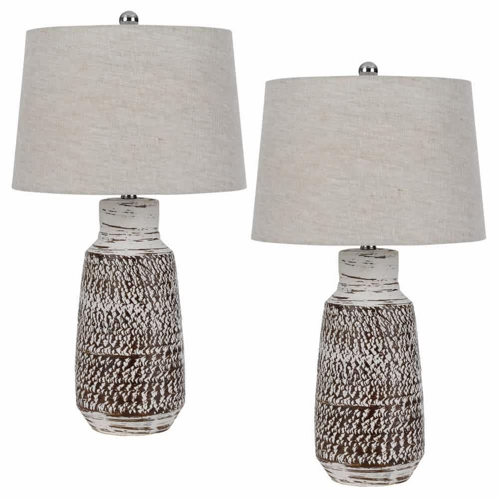 Cal Lighting Scottsboro 1-Light Contemporary Terracotta Incandescent ...