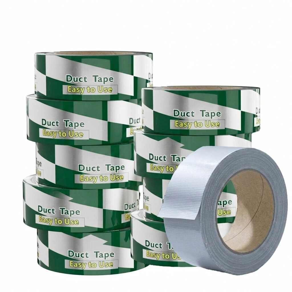 Phyfalip 10 Pack Duct Tape Heavy Duty Waterproof Silver 1 88 Inch x 90 ...