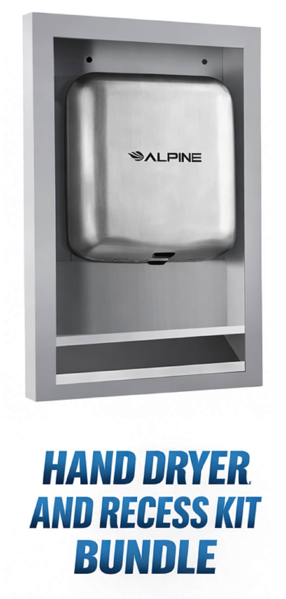 Alpine Industries Hemlock Commercial Chrome ADA Compliant High-Speed ...