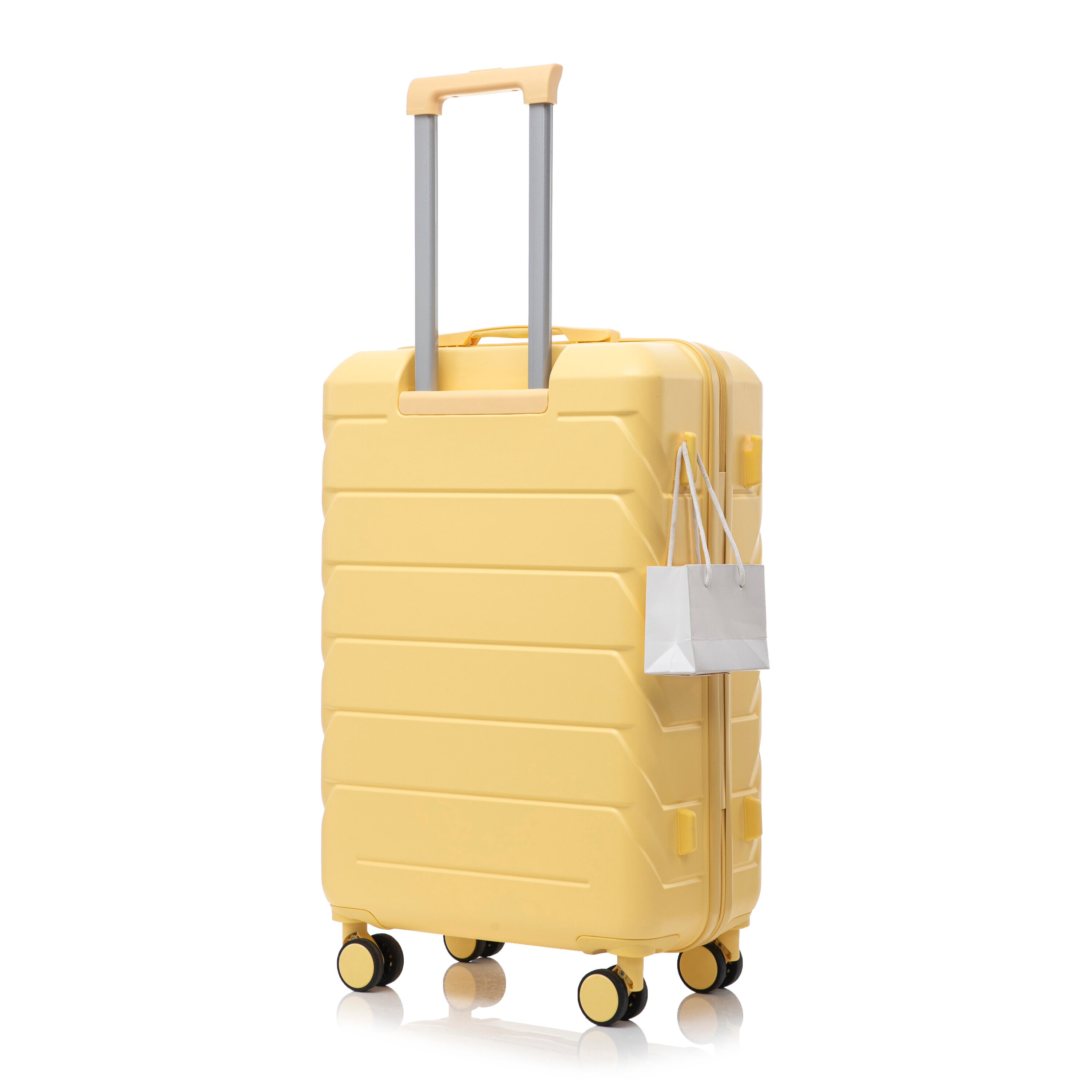 ModernLuxe 28 Inch ABS Hard Shell Large Travel Checked Luggage Scratch ...