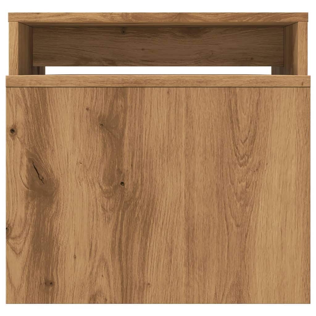 vidaXL Coffee Table Artisan Oak Engineered Wood Medium Coffee Table in ...