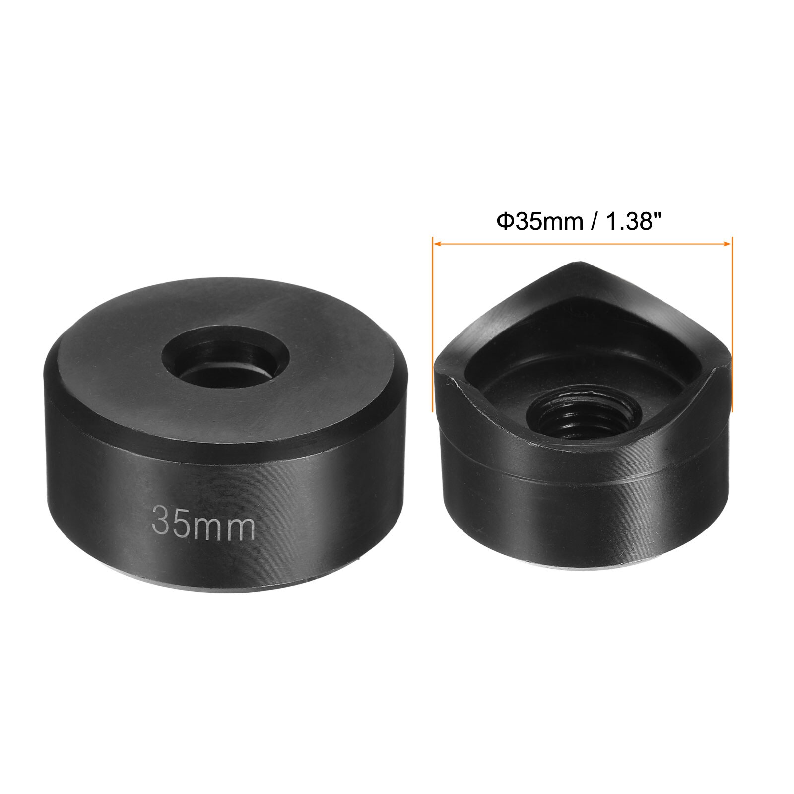 Harfington Sheet Metal Punch Hole Punch 35mm Bearing Steel Precise ...