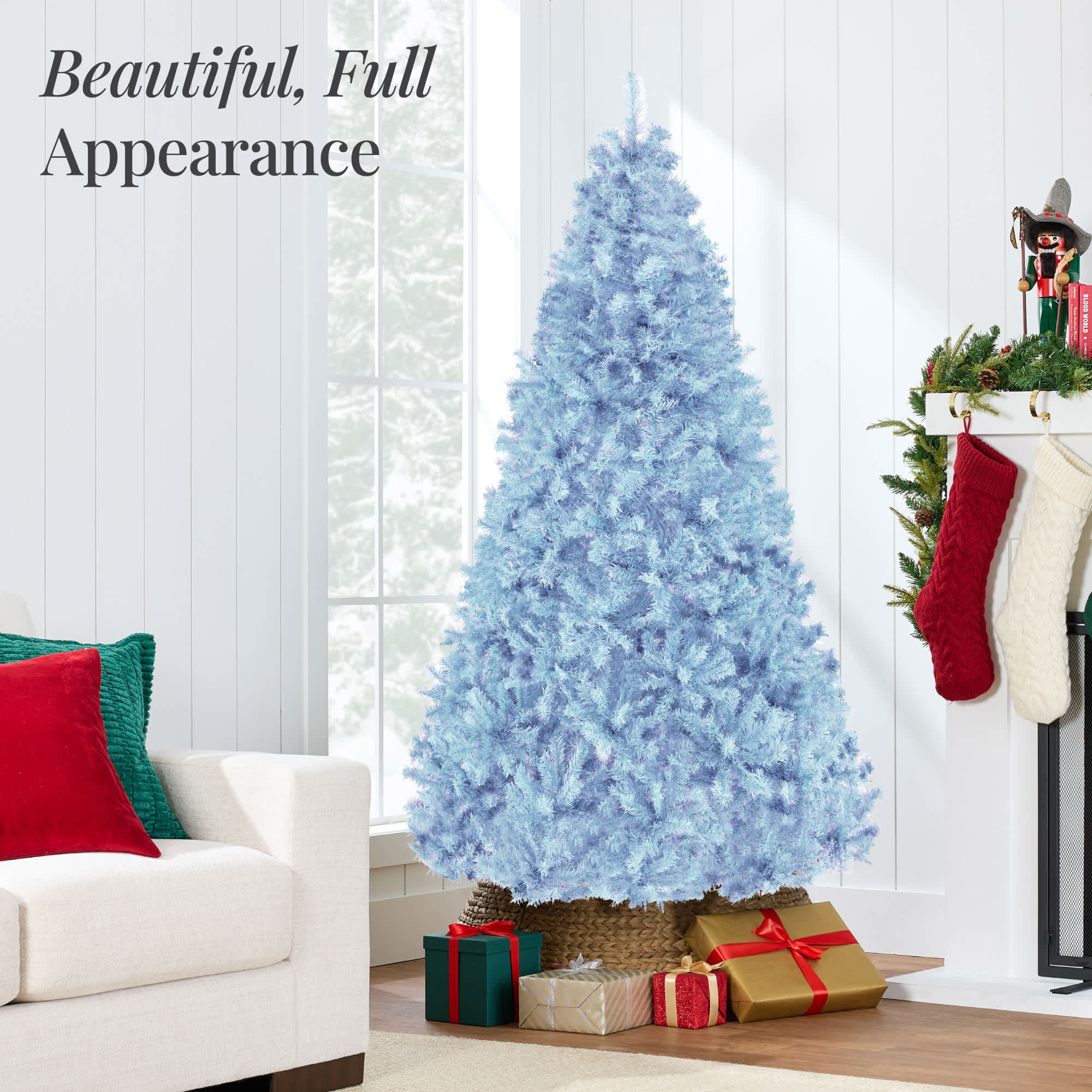 Best Choice Products Artificial Christmas Tree 6ft Premium Unlit Pine ...