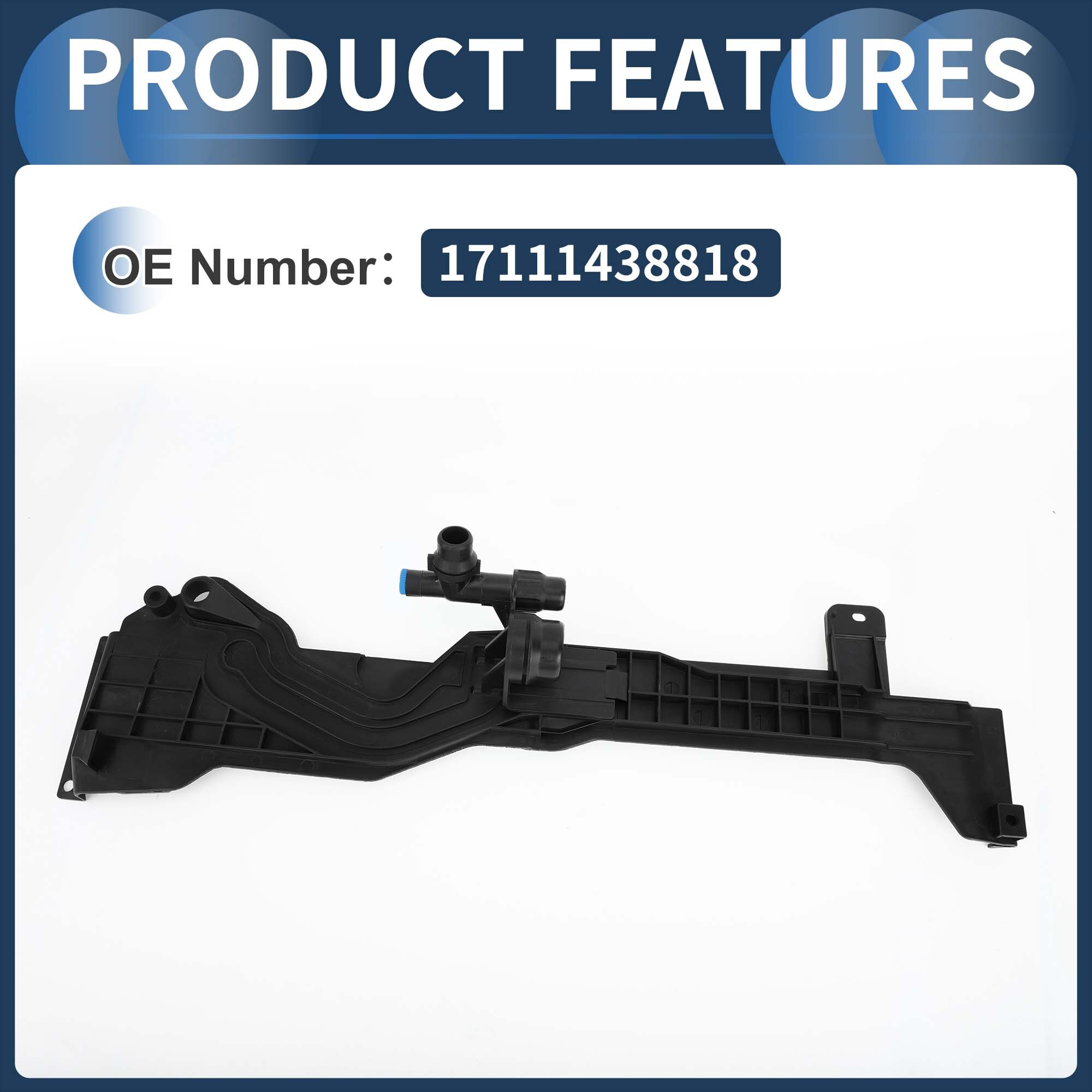 Unique Bargains Manual Transmission Radiator Coolant Tank Mounting ...