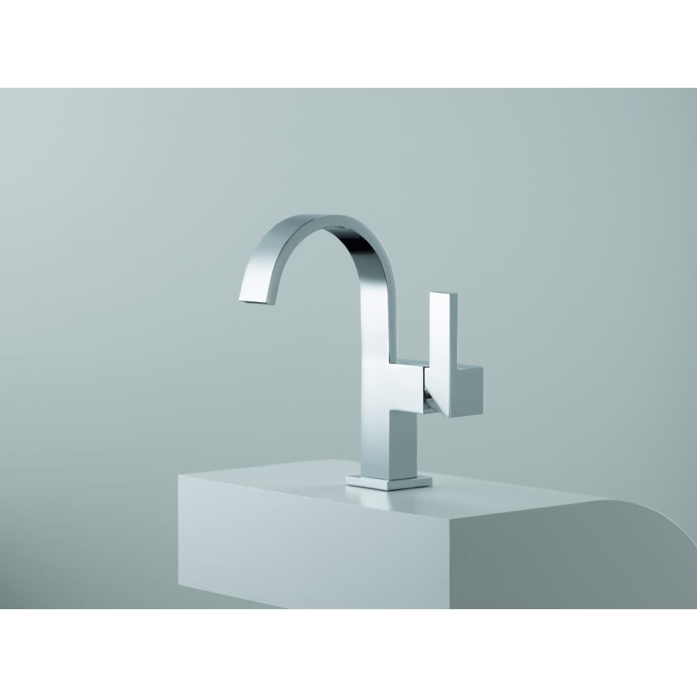 Brizo 65080LF Siderna Single Hole Bathroom Faucet Less Drain Assembly ...