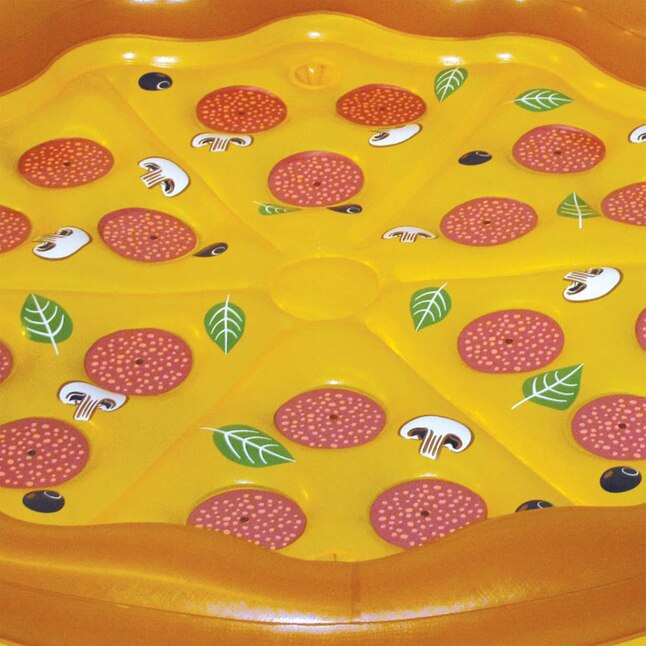 Swimline Swimline Giant Inflatable Personal Pizza Island Swimming Pool ... Swimline Swimline Giant Inflatable Personal Pizza Island Swimming Pool ...
