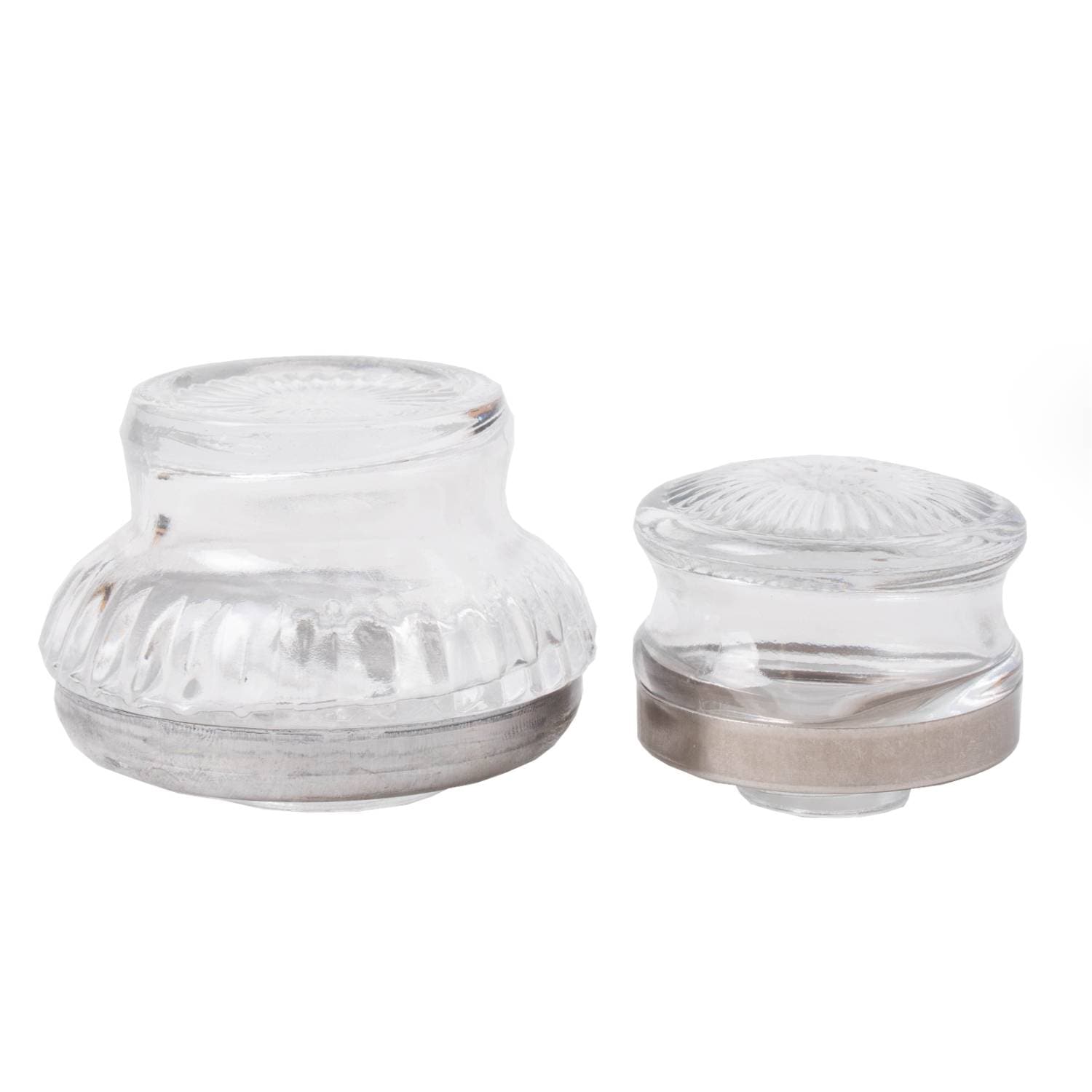 Lehman's Lehmans Percolator Top Knobs Clear Glass Set of 2 Sizes Small ...