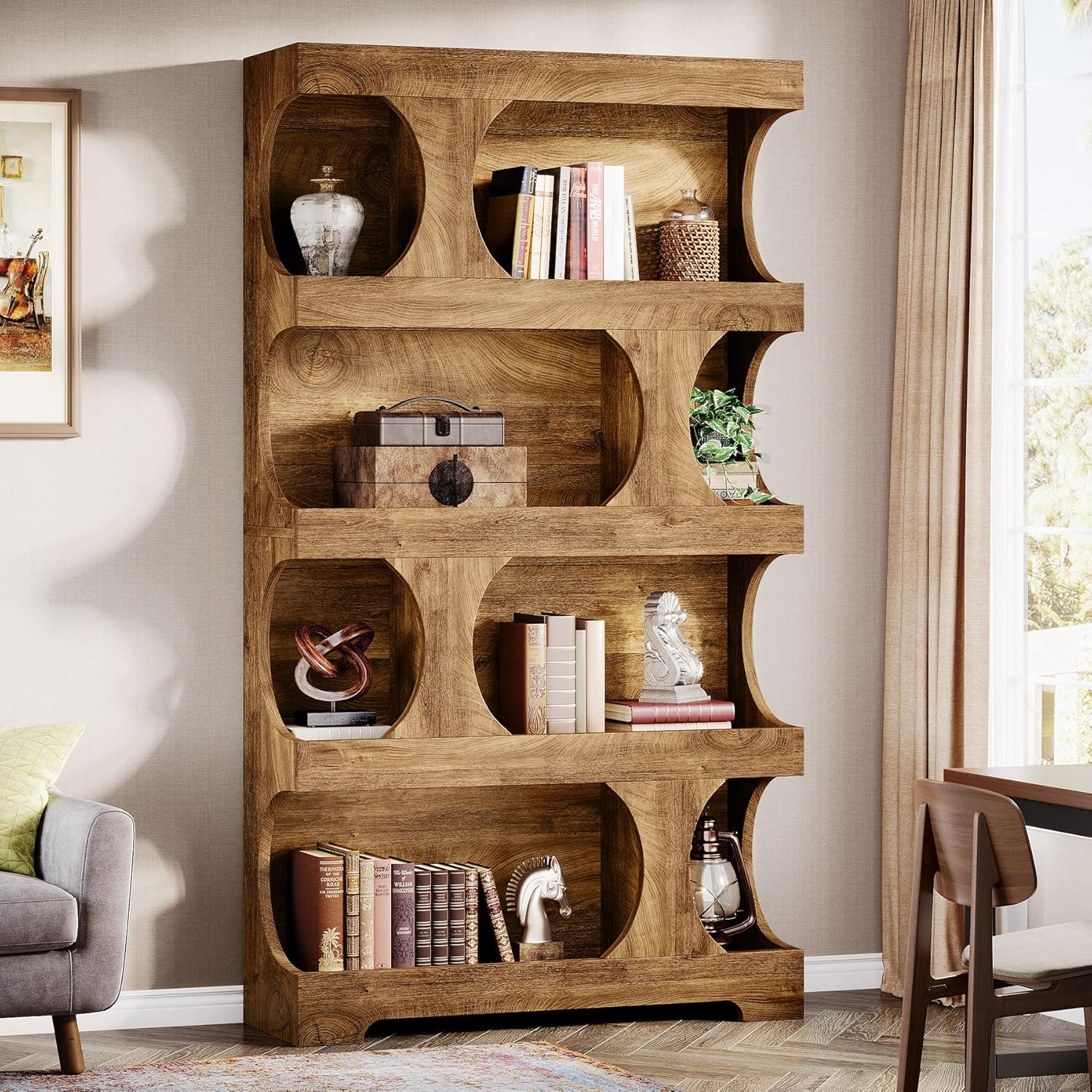 Composite-Frame Farmhouse Bookcases at Lowes.com