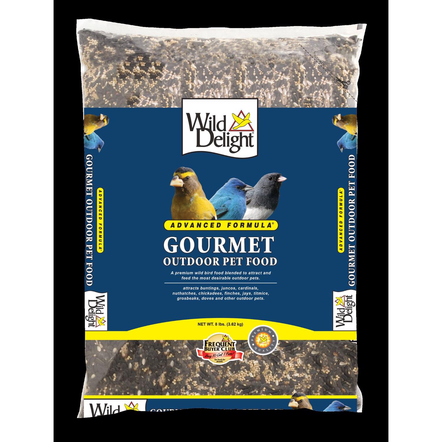 Wild Delight Gourmet Wild Bird Food 8 lb in the Bird & Wildlife Food ...