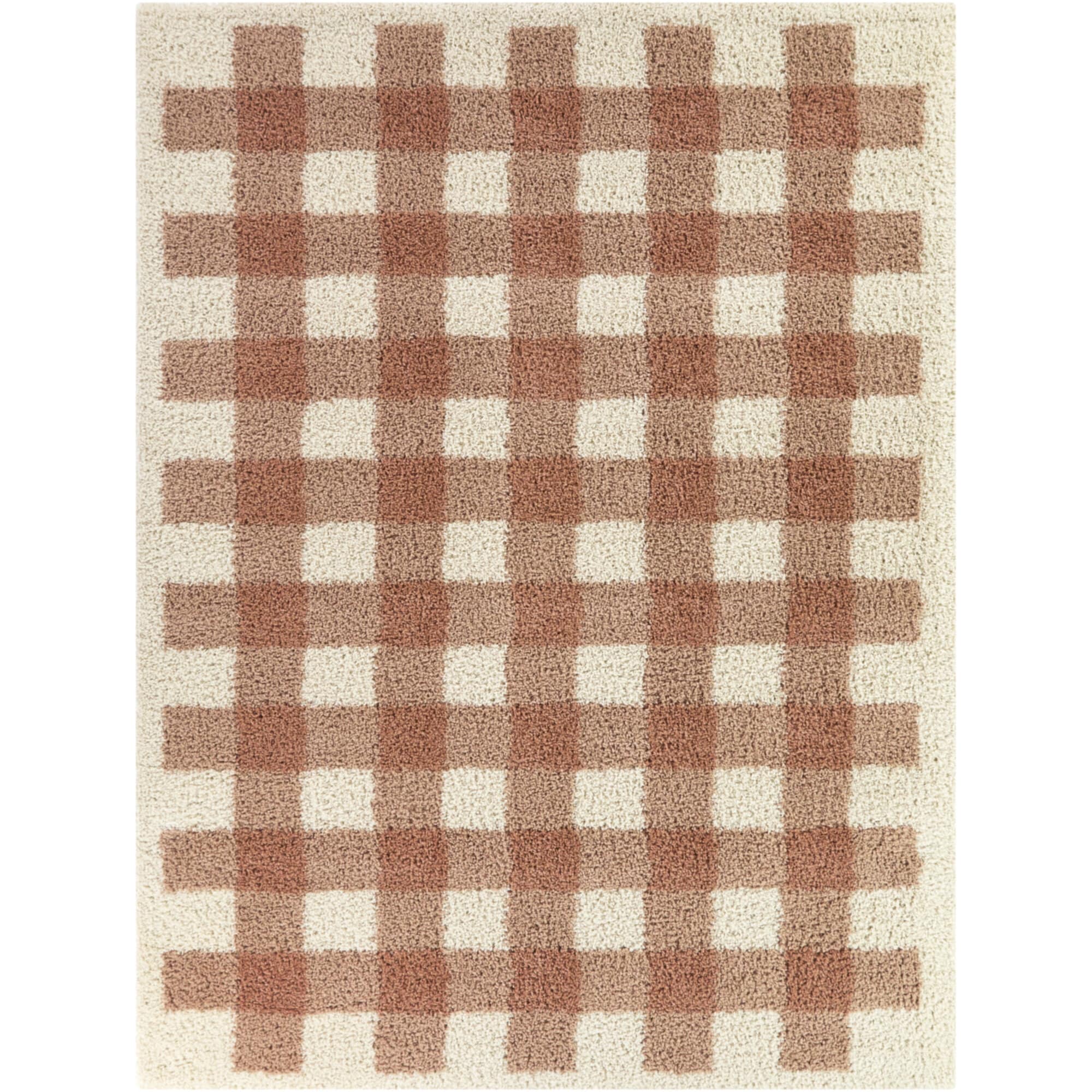 Balta March 4 x 6 (ft) Tufted Polypropylene Pink Rectangular Indoor ...