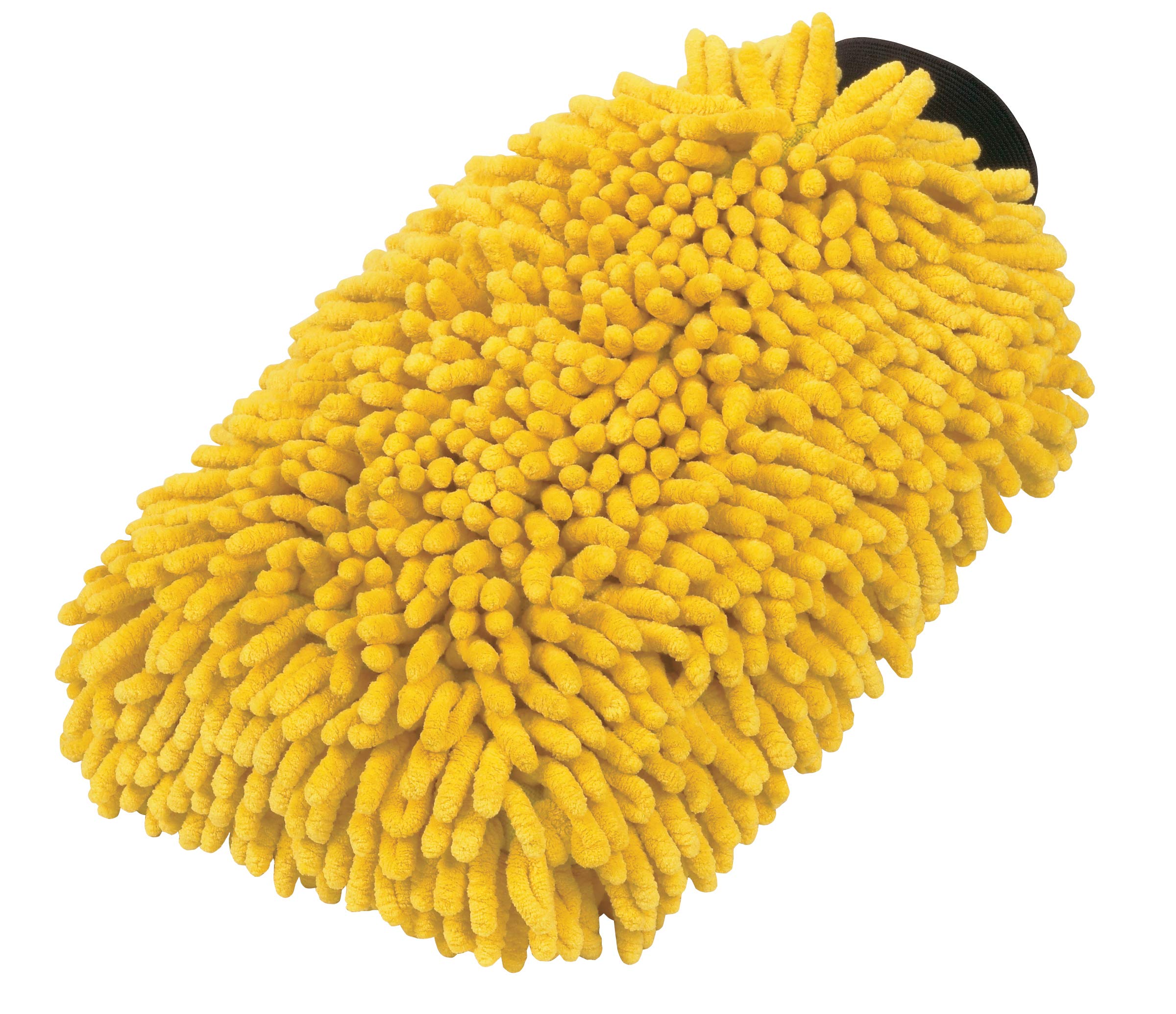 Carrand 40309 Long Chenille Microfiber Car Wash Mitt Yellow in the ...