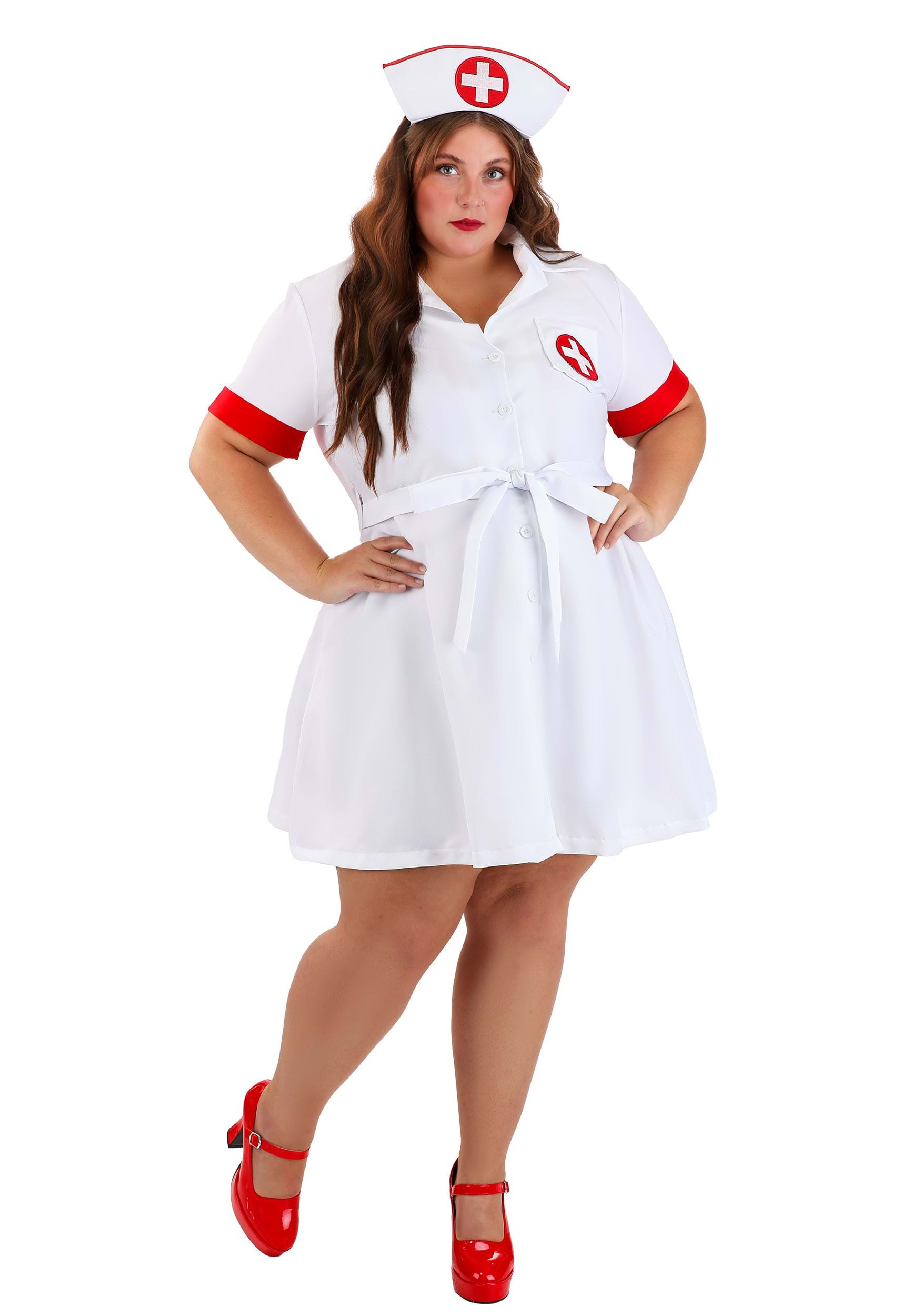 HalloweenCostumes.com FUN Costumes Stitch Me Up Nurse Plus Size Women's ...