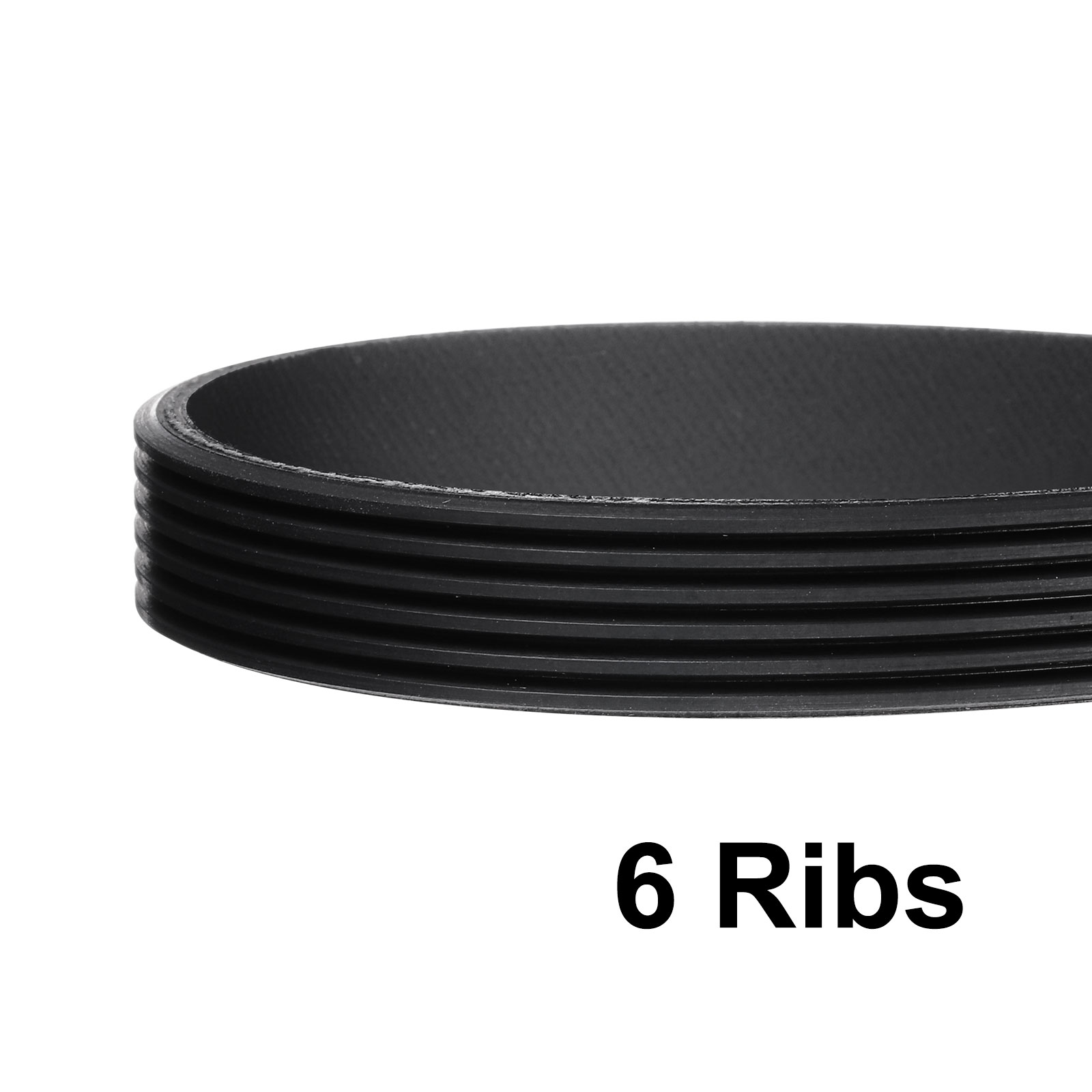 Unique Bargains 430J6 PJ V-Ribbed Belt 6 Ribs 43inch Length x 0.55inch ...