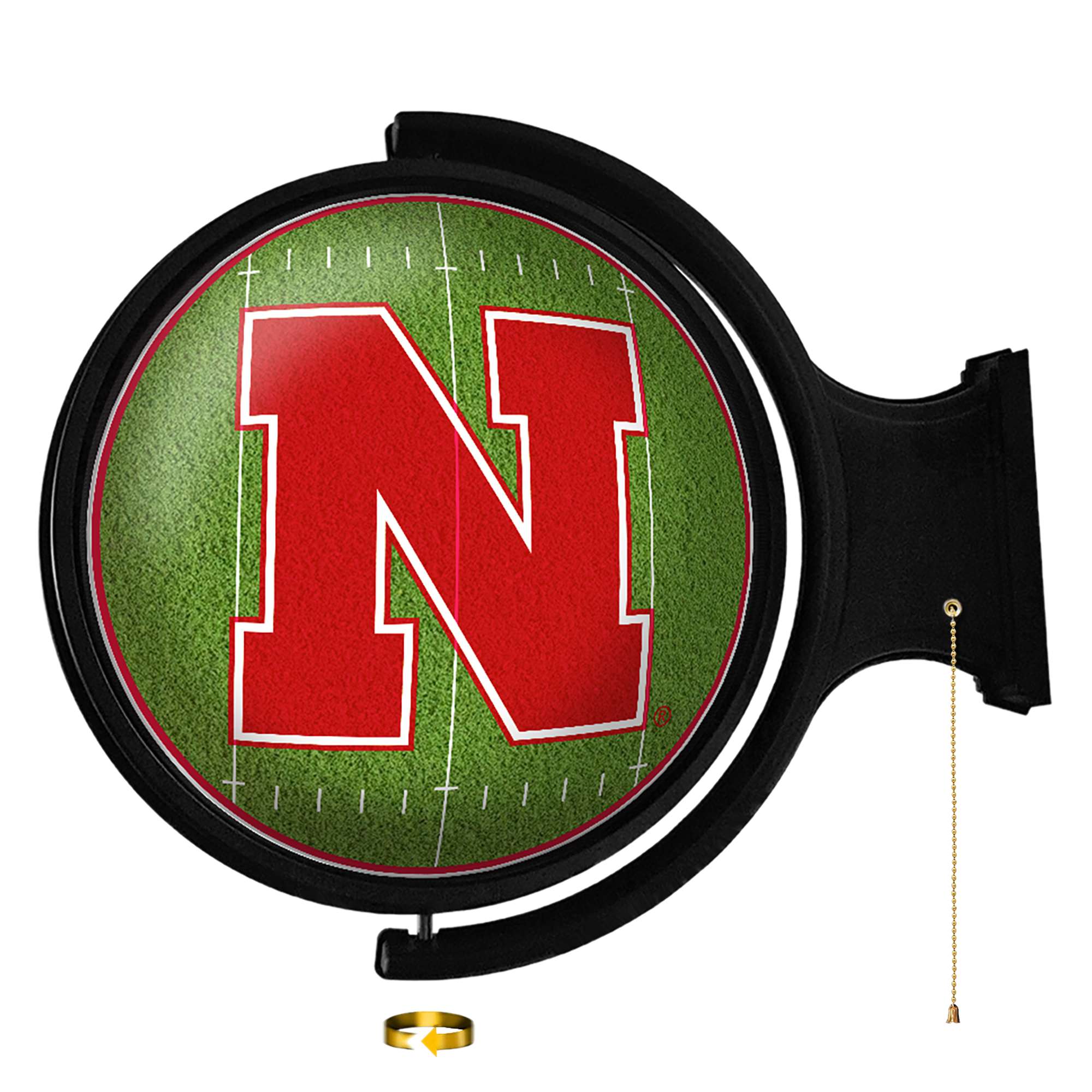 The Fan-Brand Nebraska Cornhuskers Rotating Wall Lights 23-in Constant ...