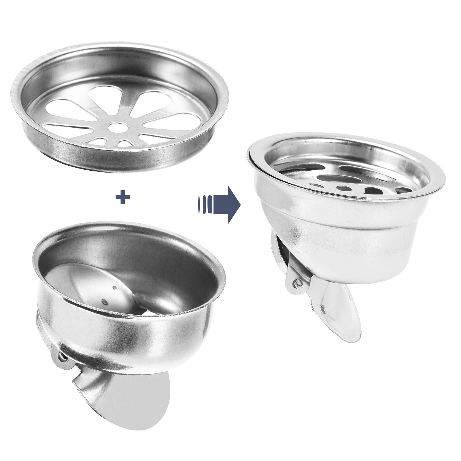 Unique Bargains Shower Floor Drain Backflow Preventer for Pipes Tubes ...