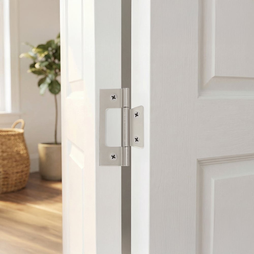 RELIABILT 3-in Chrome Non-Mortise Bi-Fold Door Hinge 2 -Pack in the ...