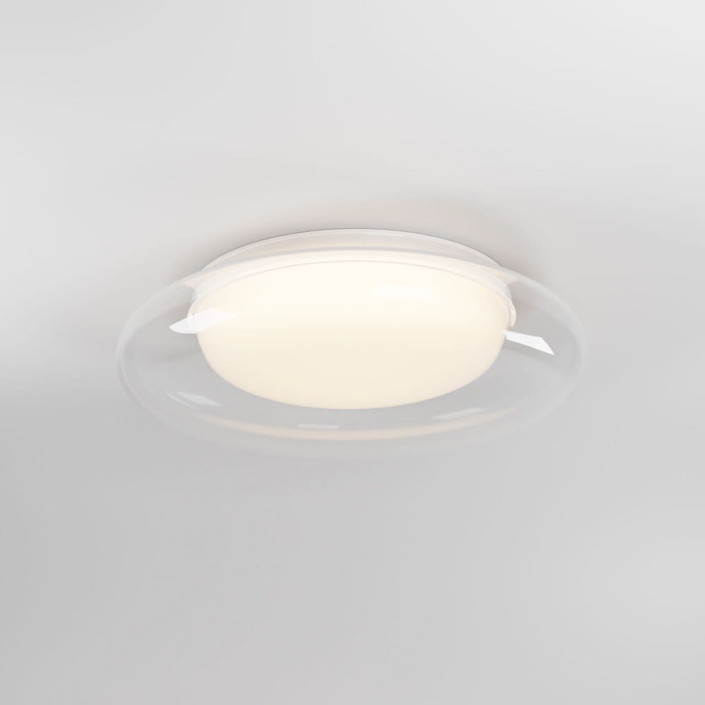 ET2 Bubble 1 - Light White - LED Acrylic And Steel Flush Mount Light in the Flush Mount Lighting ...