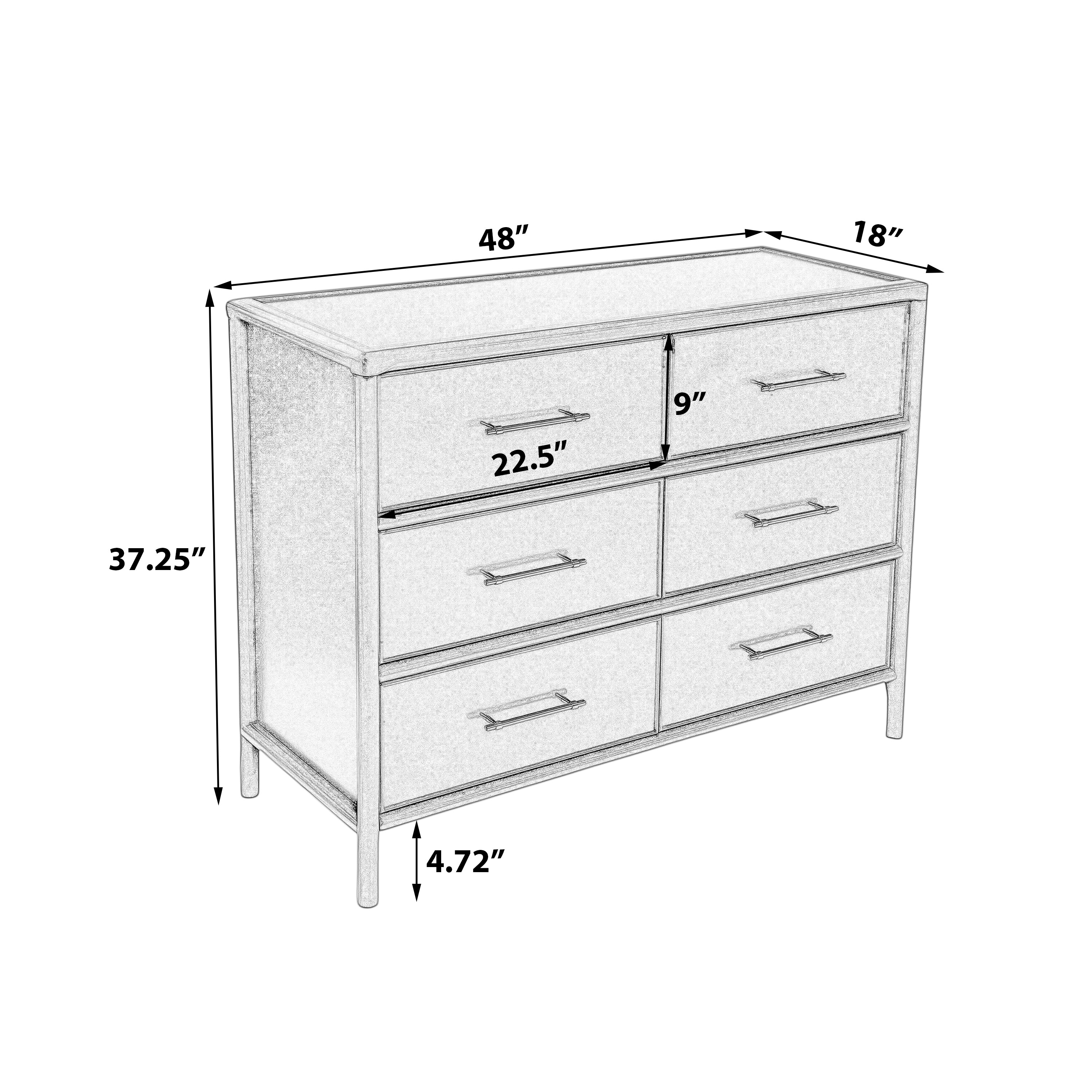 LOVMOR Storage cabinet stylish style suitable for living room and ...
