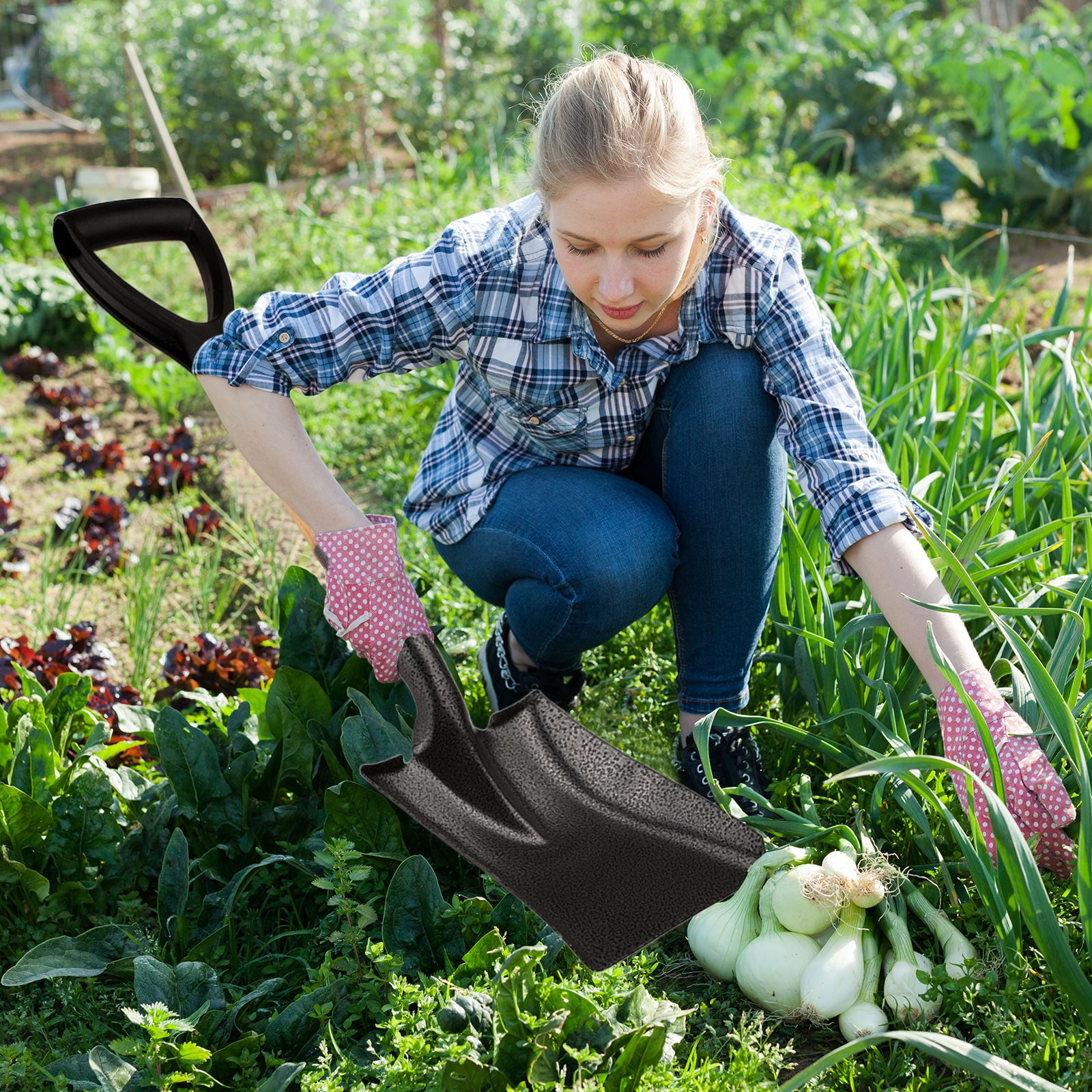 Harfington 2pcs Fireplace Ash Shovel 18 Inch Metal Garden Shovel Dust ...