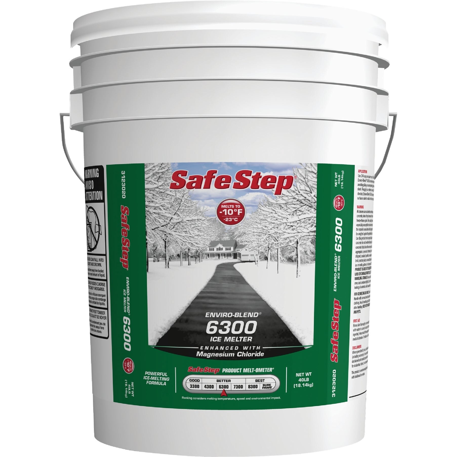 North American Salt Power 6300 Enviro-Blend Ice elter 4 Pack 40 lb in ...