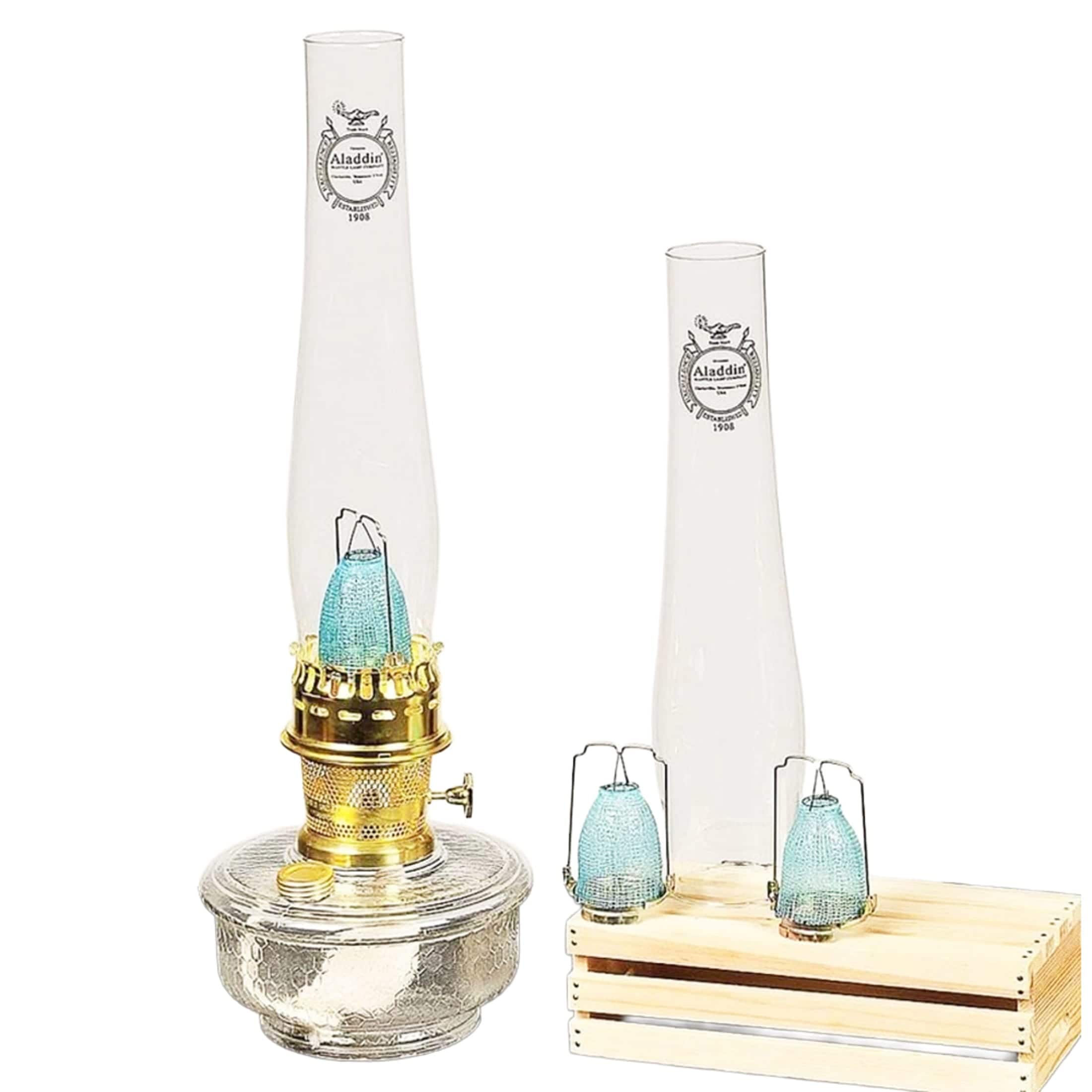 Lehman's Aladdin Clear Genie III MAXbrite Lamp with Parts Kit C6107 in ...