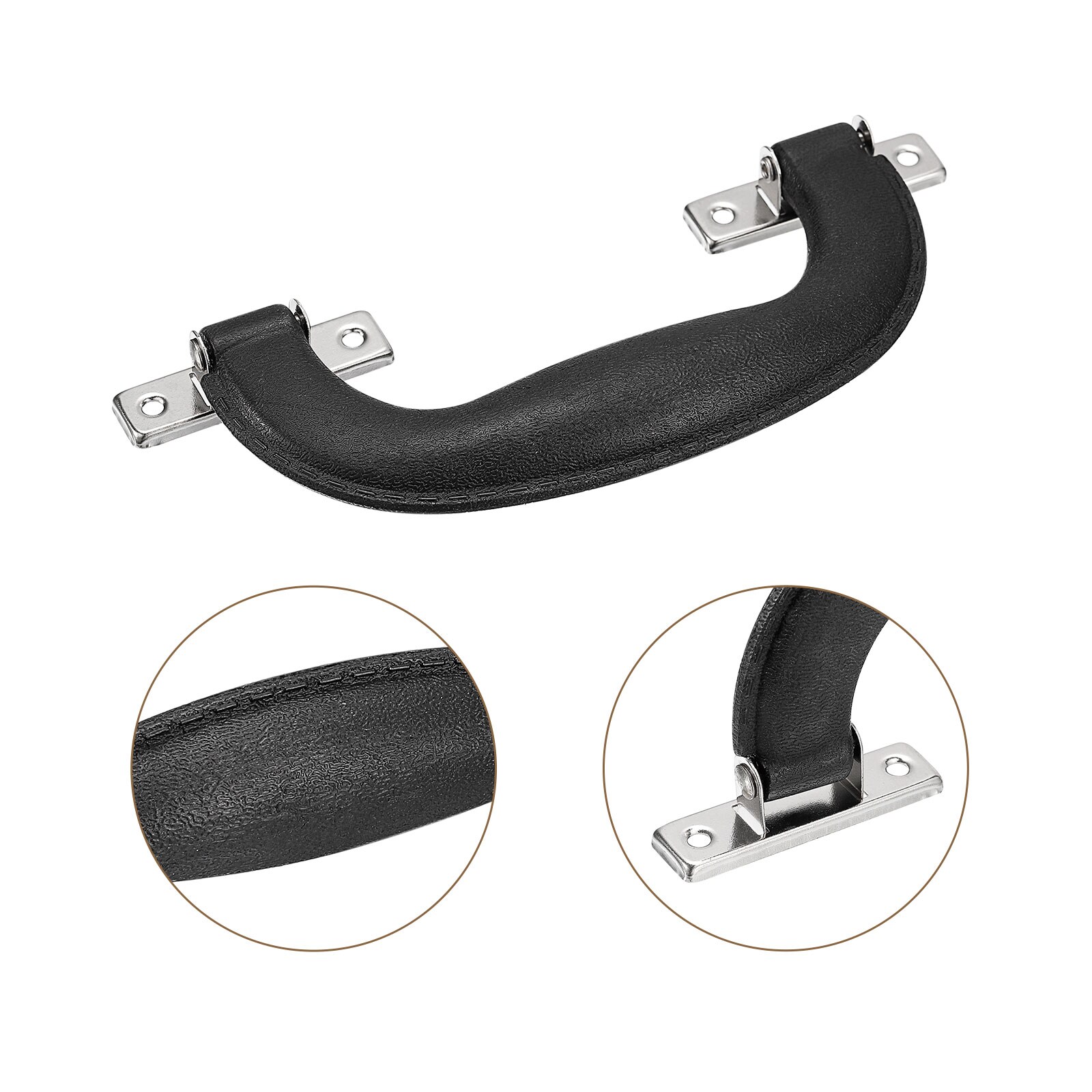 Unique Bargains Luggage Handles 6Pcs 151mm/5.94inch Plastic Pull Handle ...