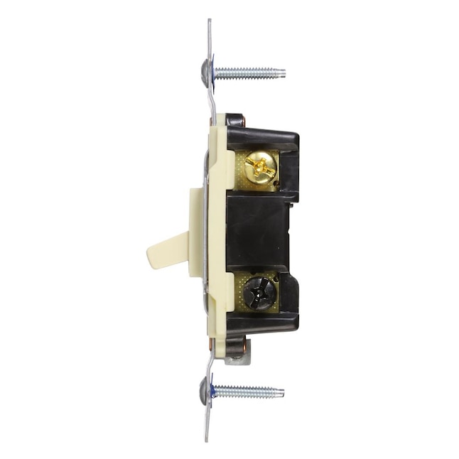 Eaton 15-amp 3-way Illuminated Toggle Light Switch, Ivory C1303-7LTV-L ... Eaton 15-amp 3-way Illuminated Toggle Light Switch, Ivory C1303-7LTV-L ...