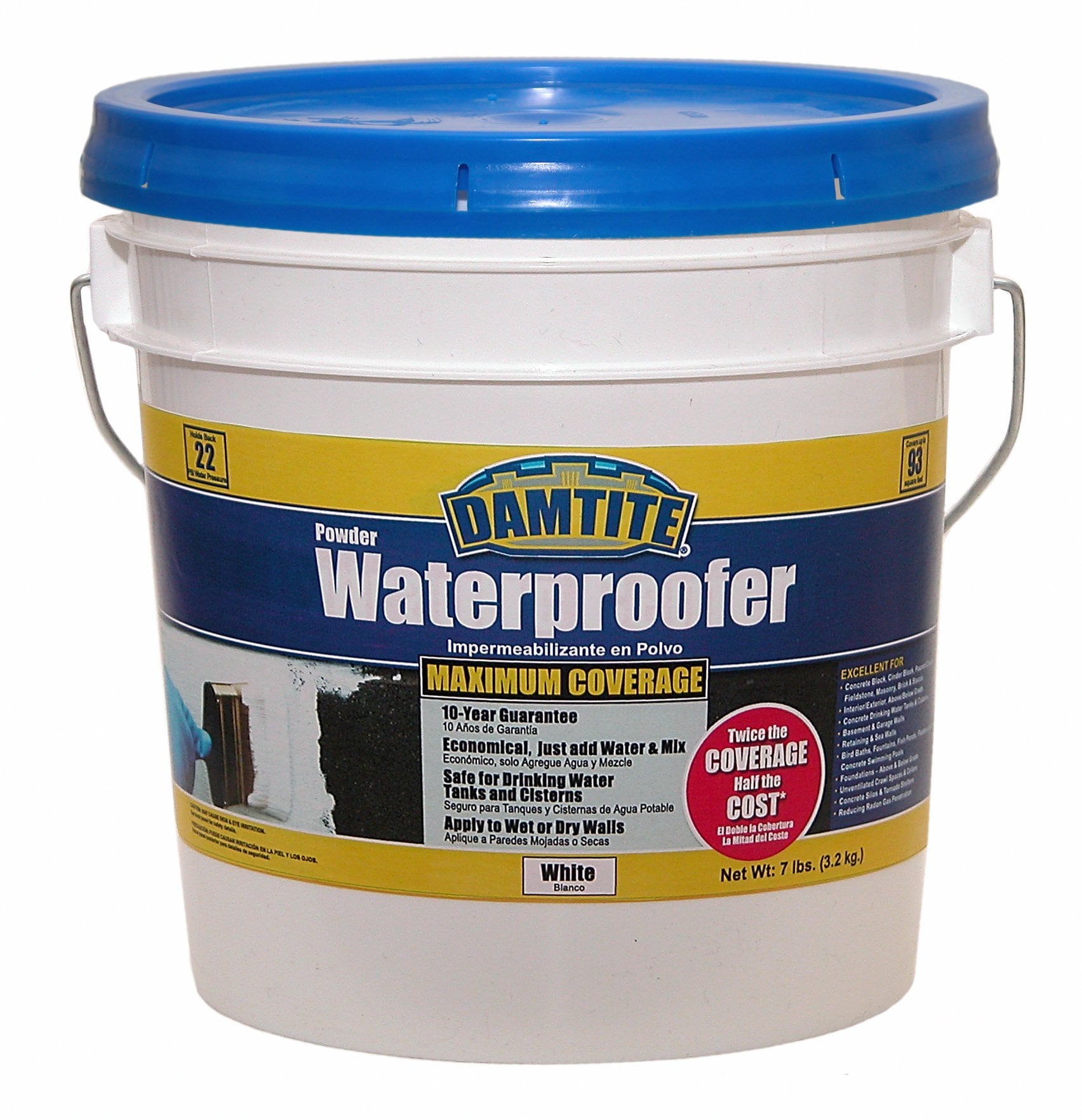 Rage DAMTITE Coverage Powder Waterproofer Apply to Wet or Dry Walls ...
