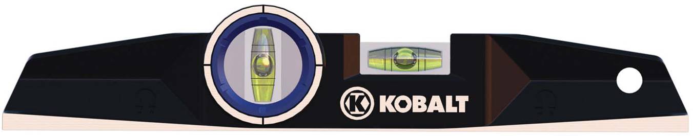 Kobalt Aluminum 9 in 2 Vial Torpedo Level at Lowes