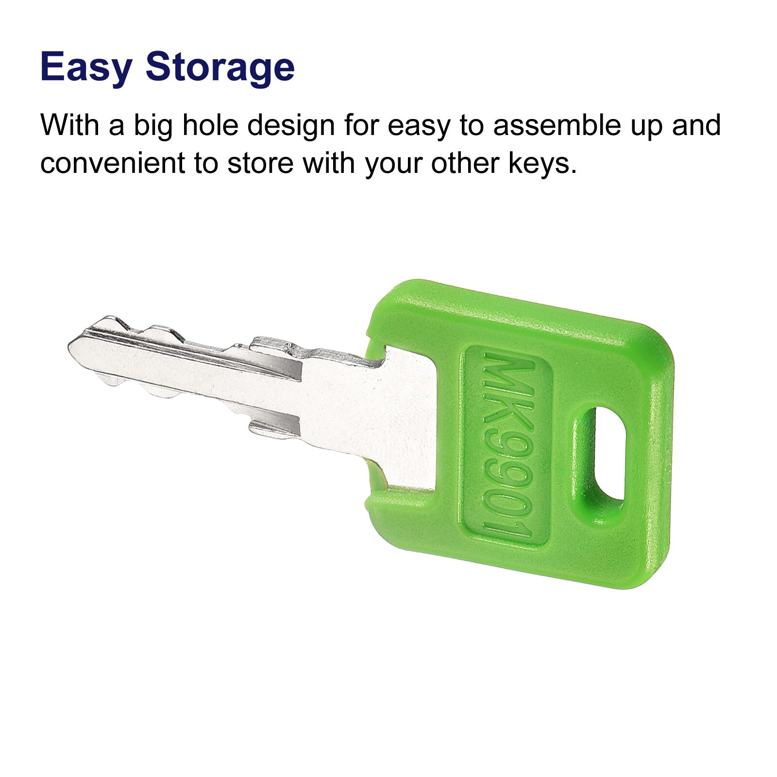 Unique Bargains Ignition Key Motorhome Start Keys for Code 9901- M / 6601 RV (Part Number MK9901 ...