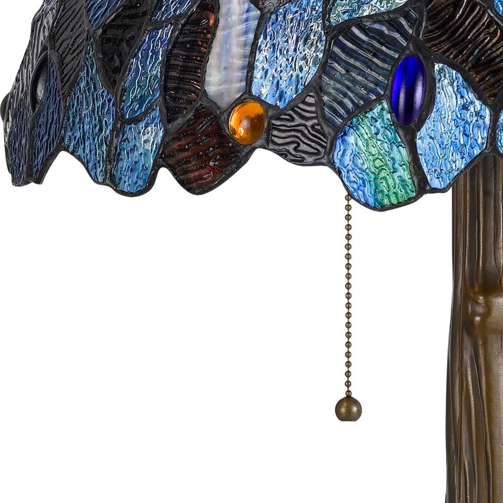 Benzara Floor Lamps 9-in Multiple colors/finishes Standard Desk Lamp in ...