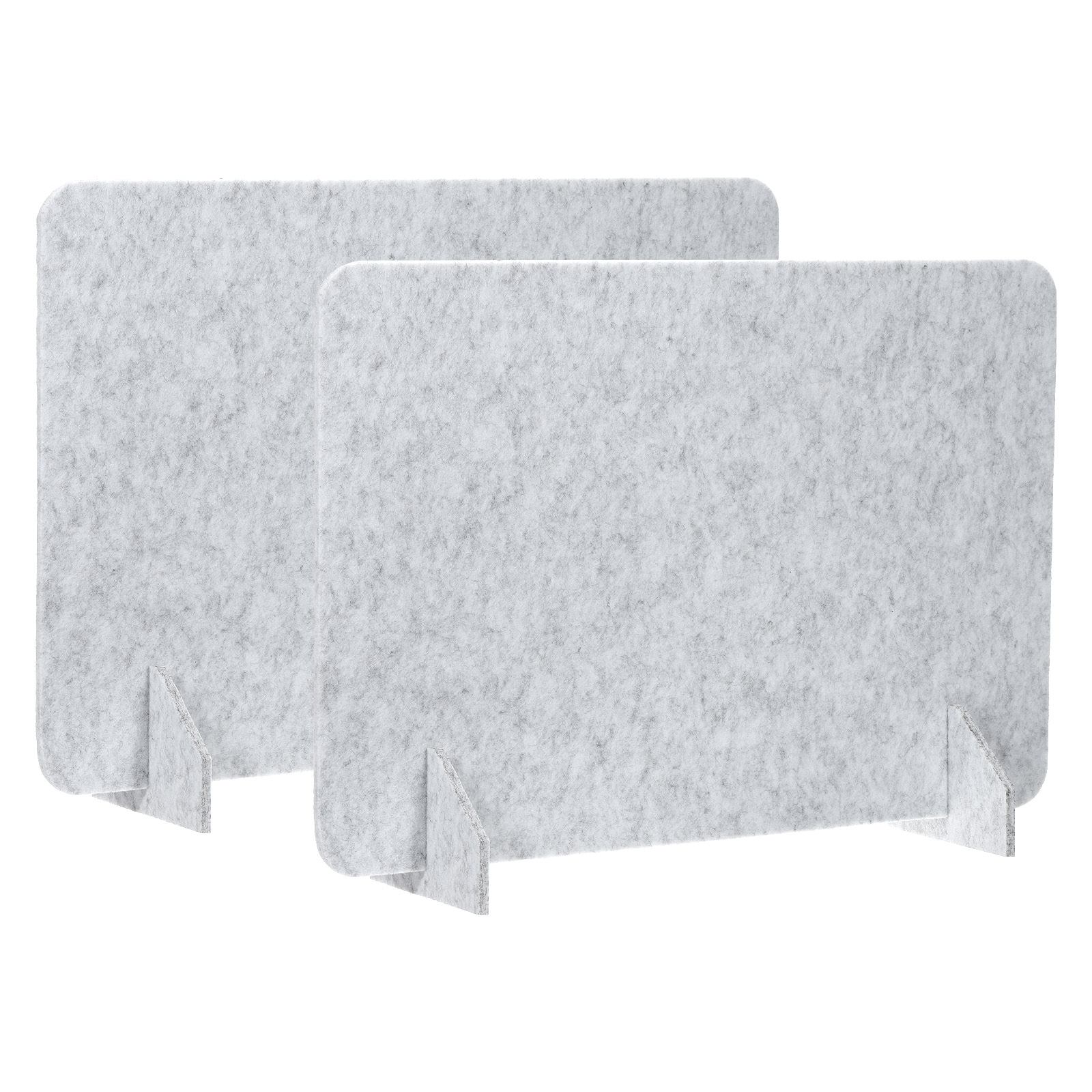 PATIKIL Desk Divider 2 Set 24 x 16inch Acoustic Freestanding Desk ...