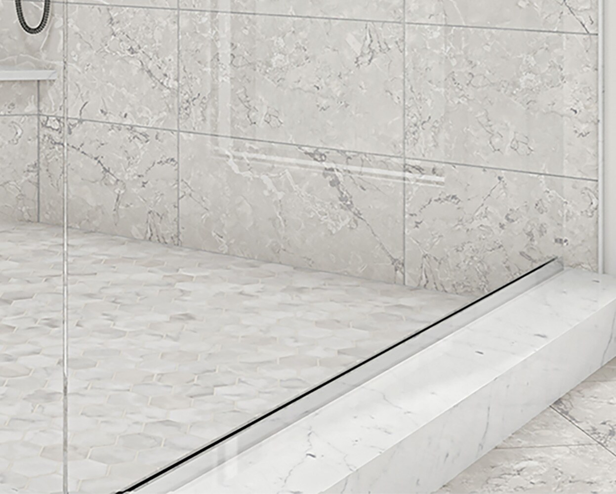 Origin 21 Marina Grey Bullnose 3-in x 12-in Polished Porcelain Floor ...