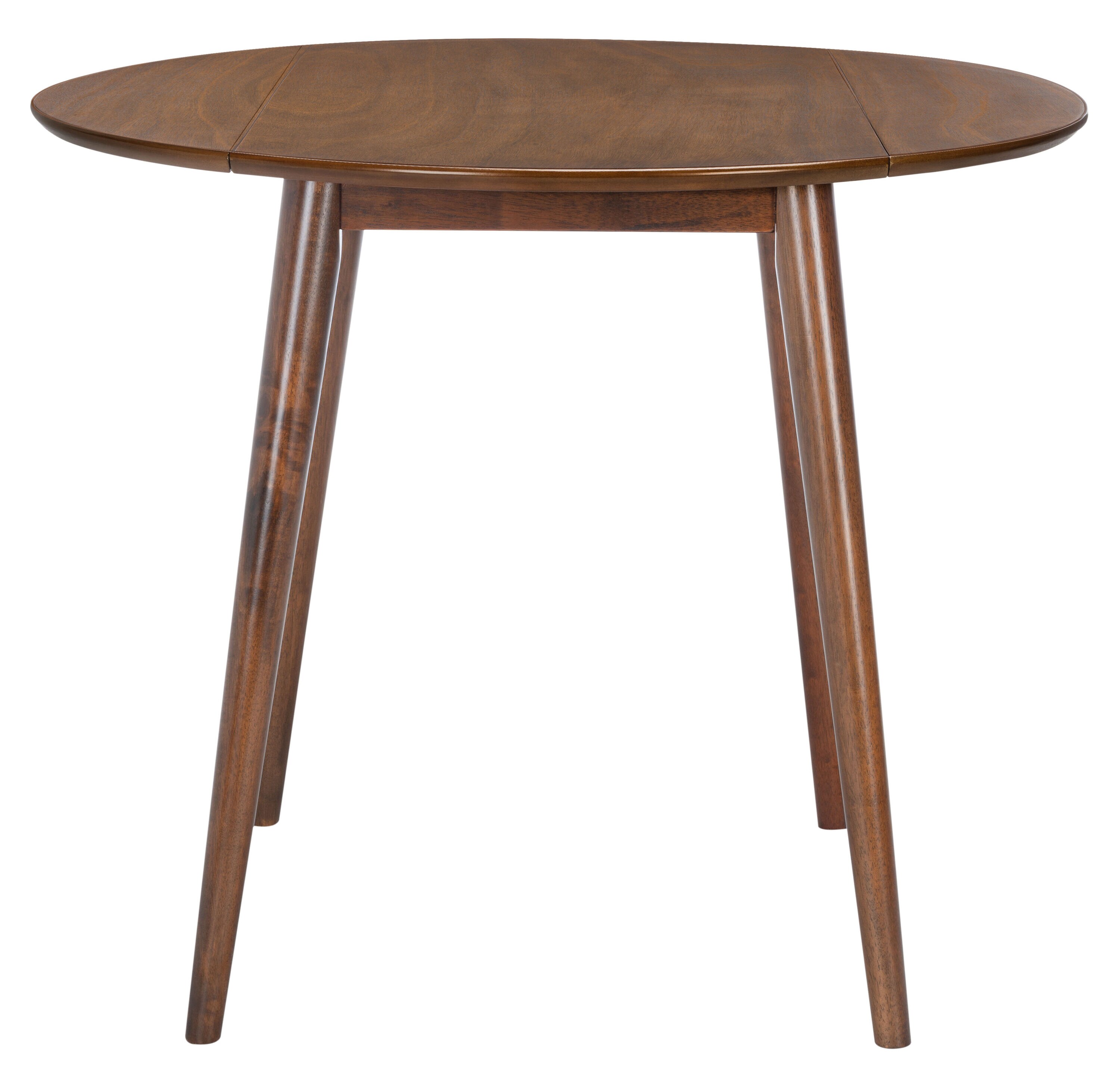 Safavieh Lovell Folding Round Dining Table/Walnut in the Dining Tables ...