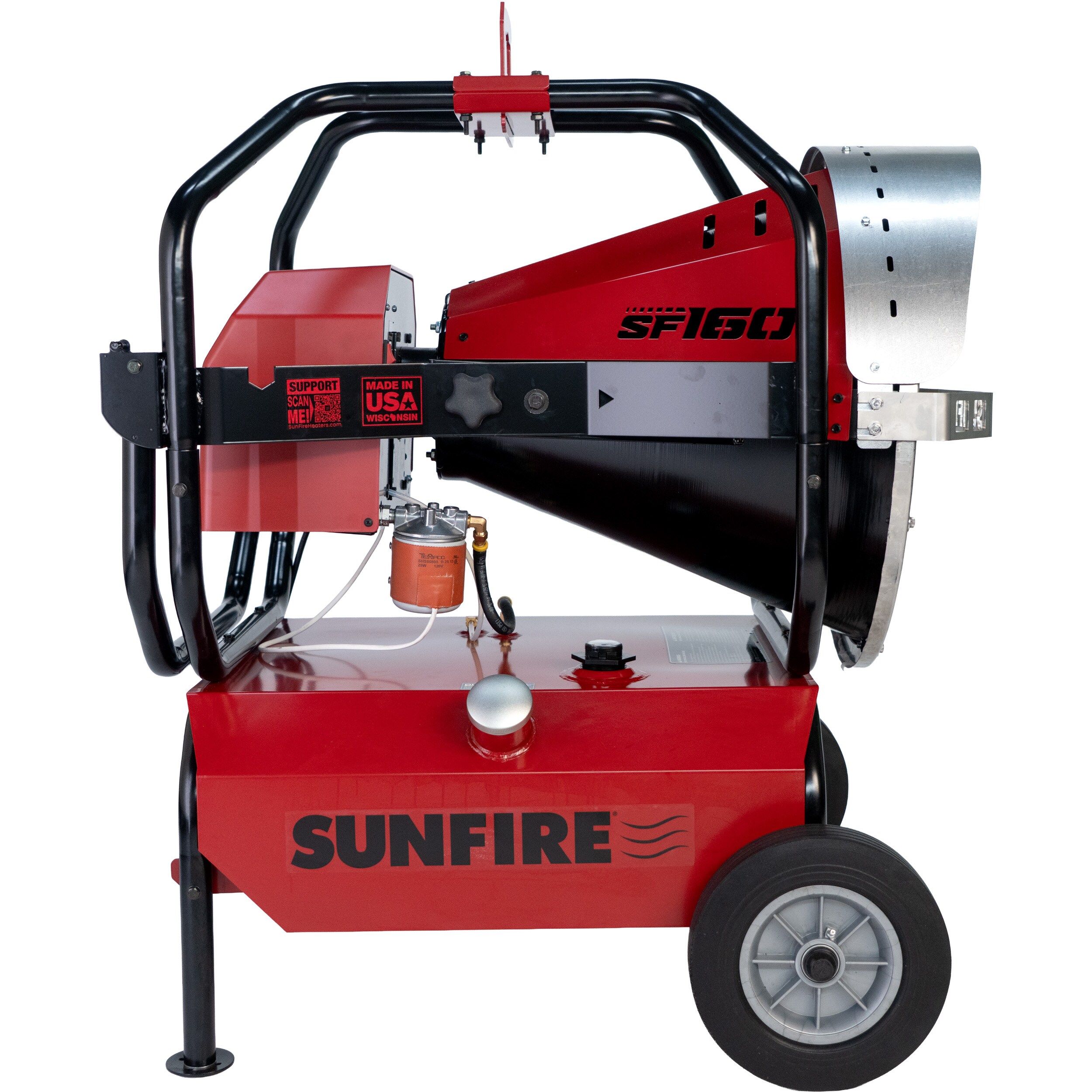 SUNFIRE 160000 -BTU SF160 Multi-fuel Construction Heater in the ...