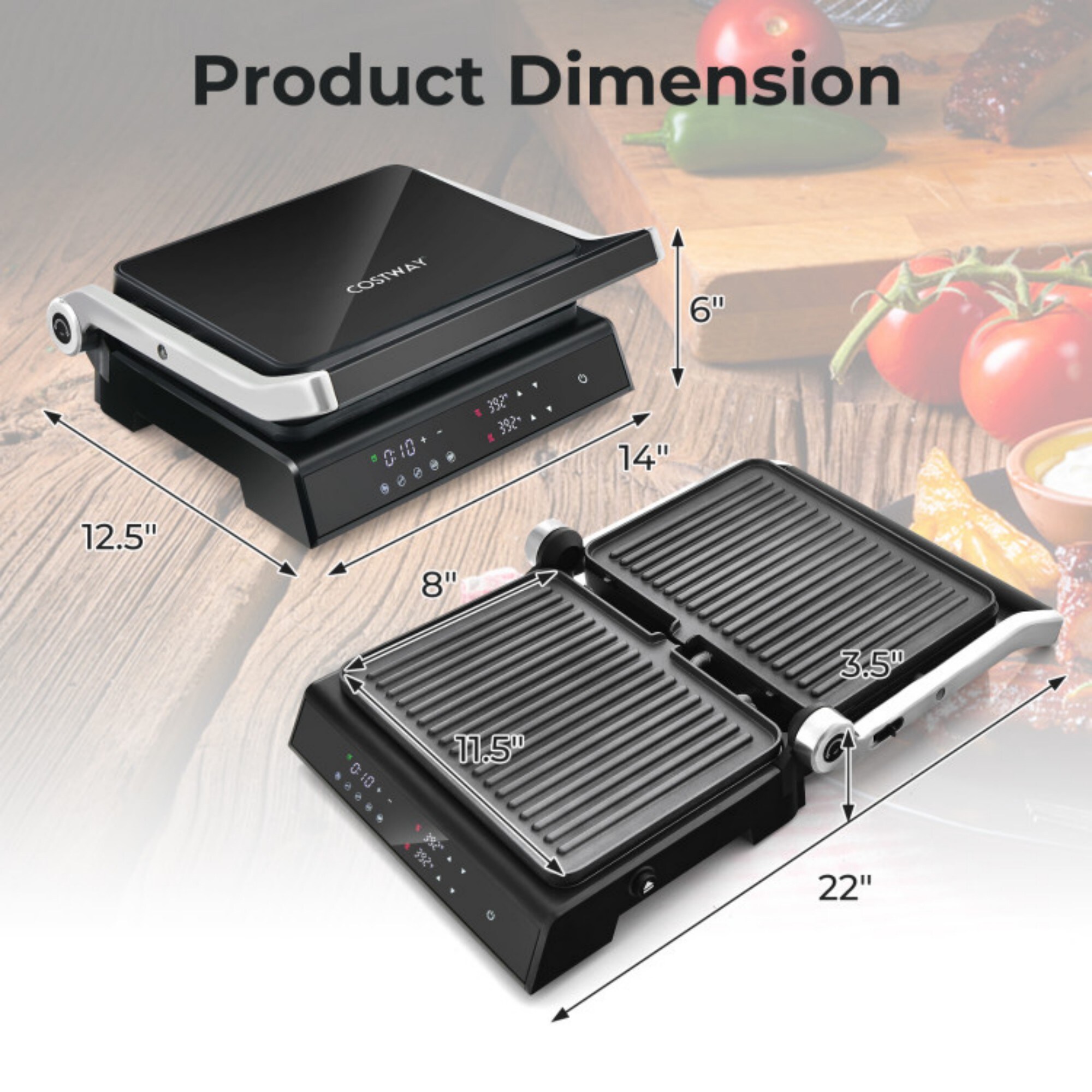 Foldable Indoor Grills, Skillets & Waffle Makers at Lowes.com