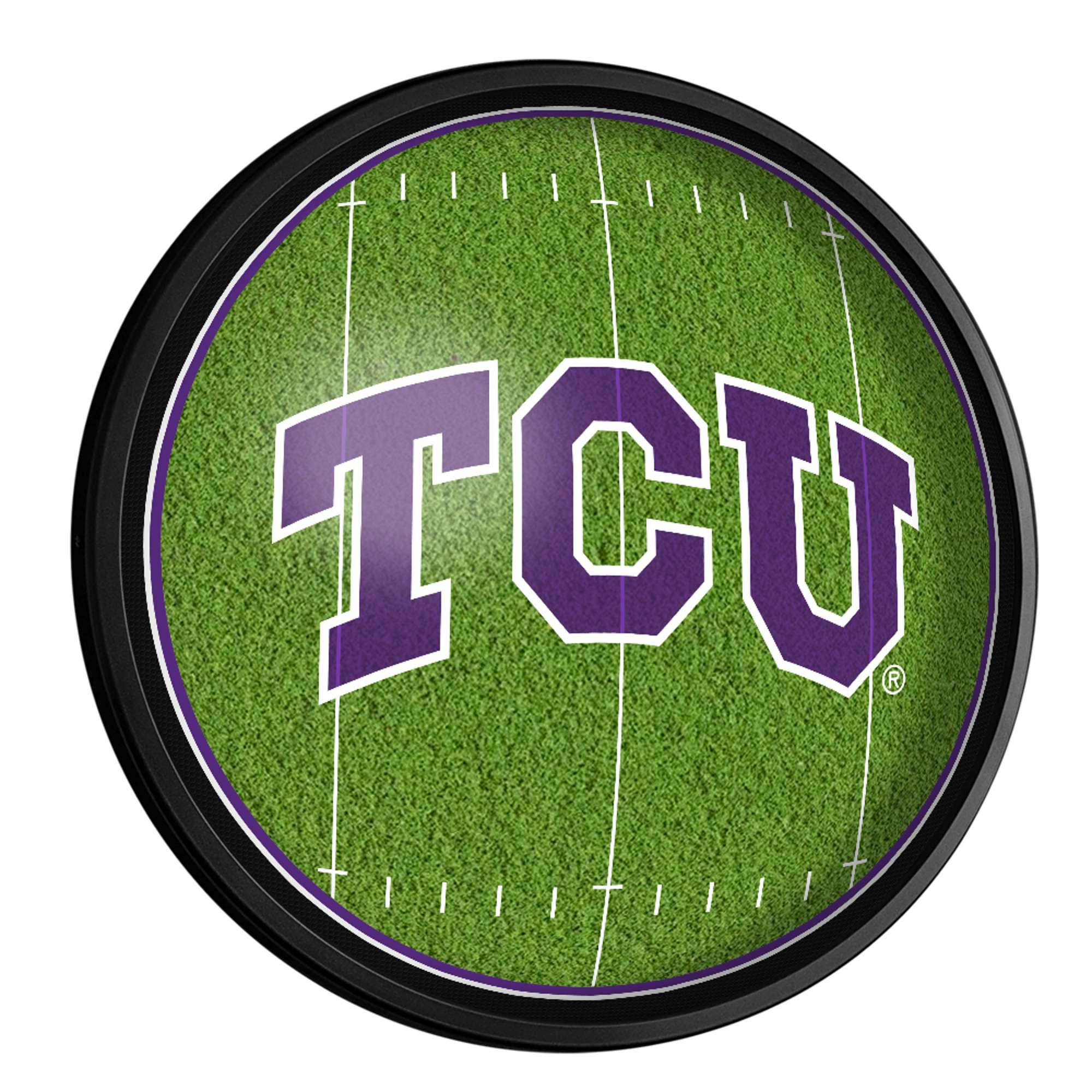 The Fan-Brand TCU Horned Frogs Slimline Wall Lights 18-in Constant LED ...