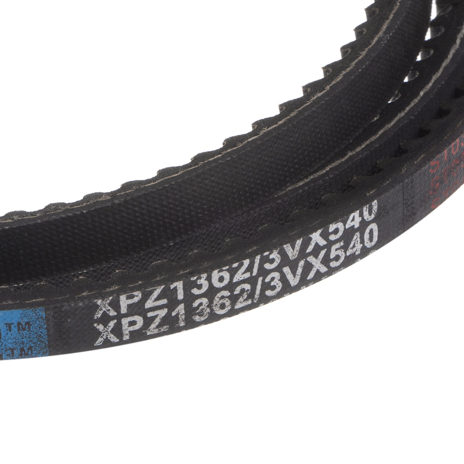 Unique Bargains 3VX540 Rubber V-Belt Raw Edge Cogged Industrial V Belts ...
