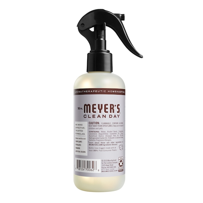 Mrs Meyers Clean Day 8 Fl Oz Lavender Air Freshener 670763 At