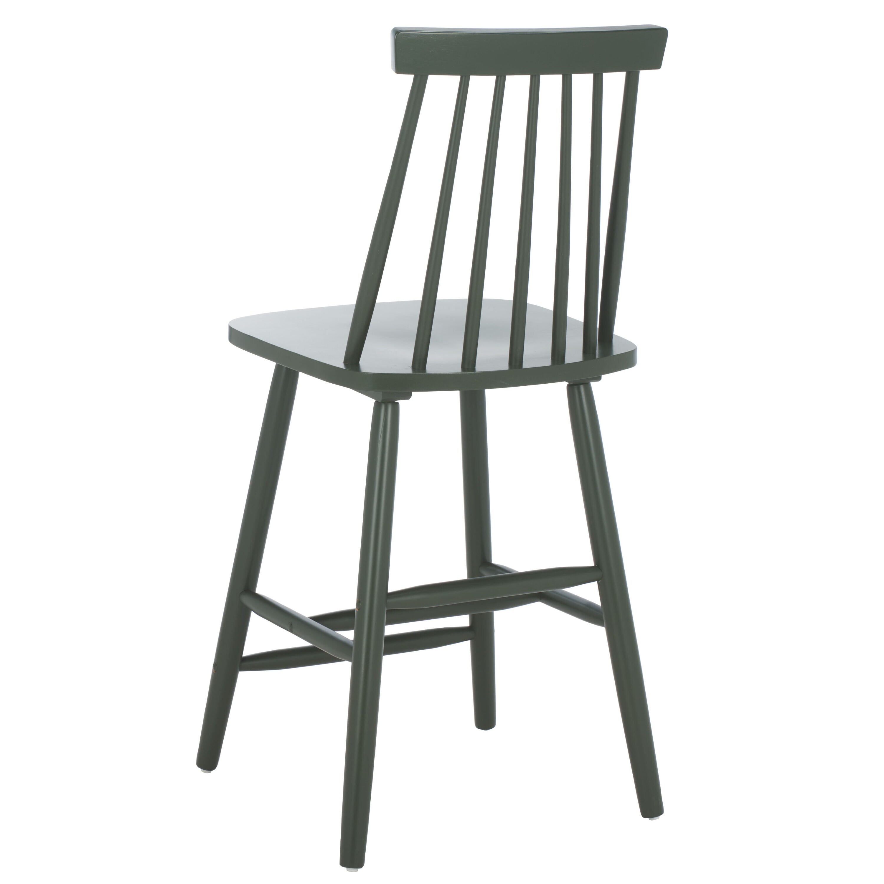 Safavieh Garden Green 24-in H Tall Wood Bar Stool in the Bar Stools ...