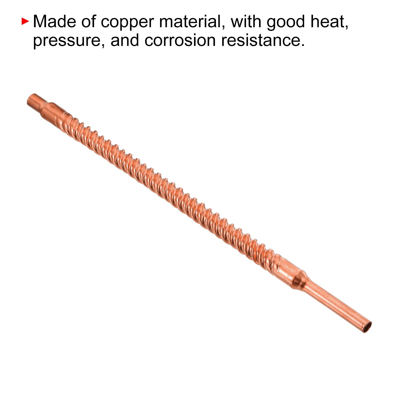 Unique Bargains Corrugated Water Heater Connector 7.81mm ID Helix Shape ...