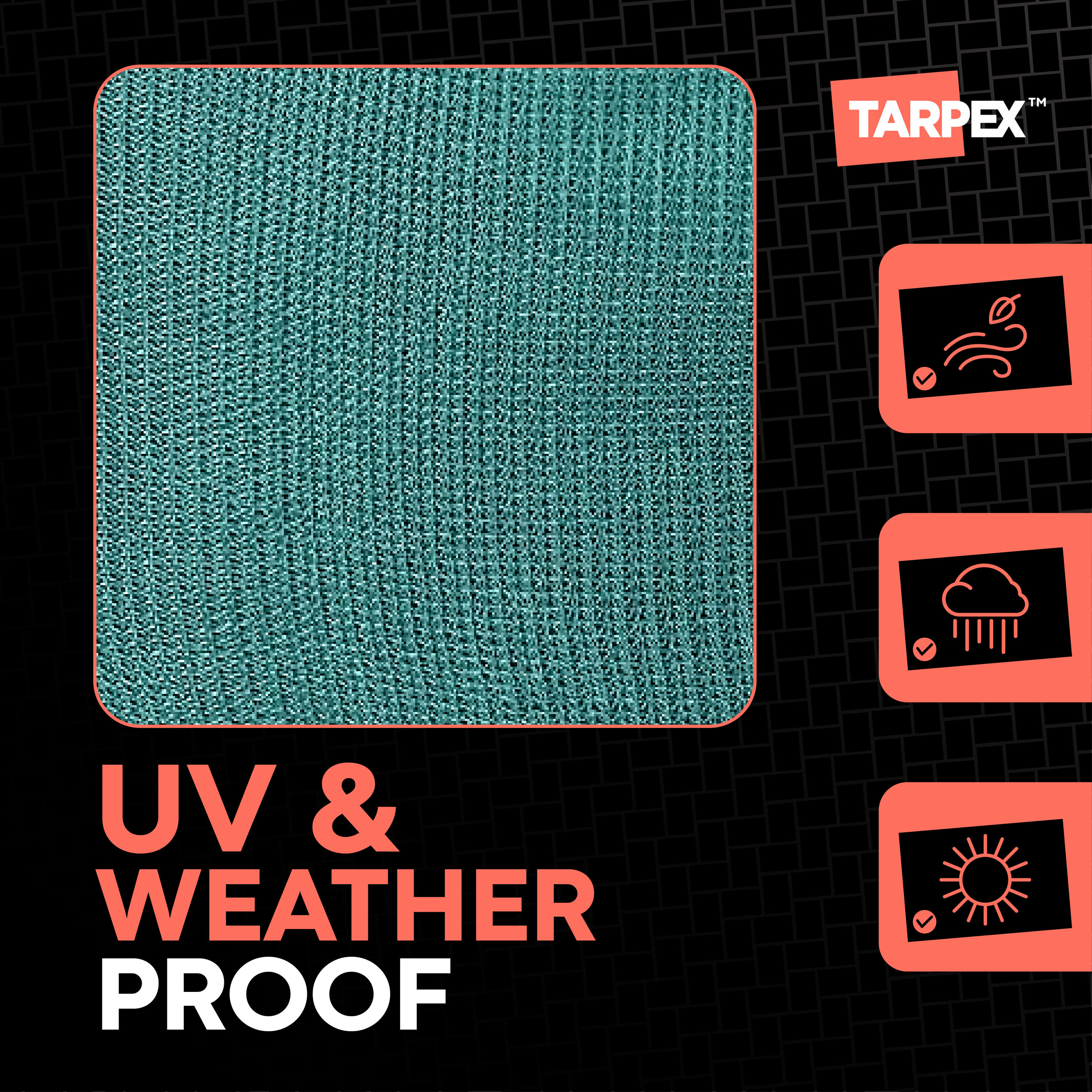 Tarpex 10-ft x 16-ft Green Water resistant Commercial Polyethylene mesh ...