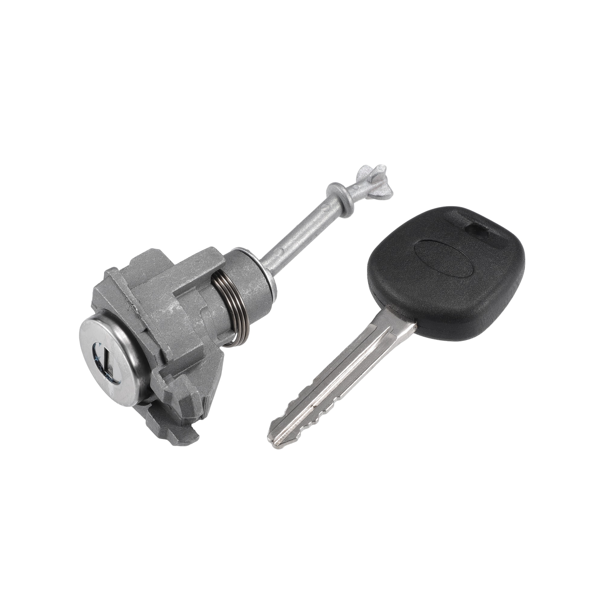 Unique Bargains Front Driver Side Door Lock Cylinder with Key Fit for ...
