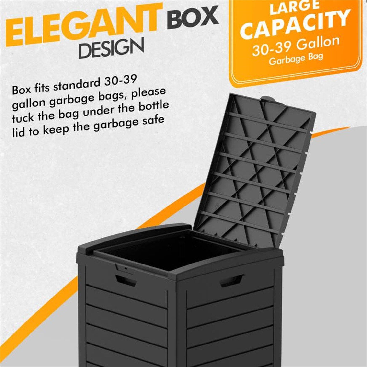 Mondawe Black Outdoor Storage in the Small Outdoor Storage department ...